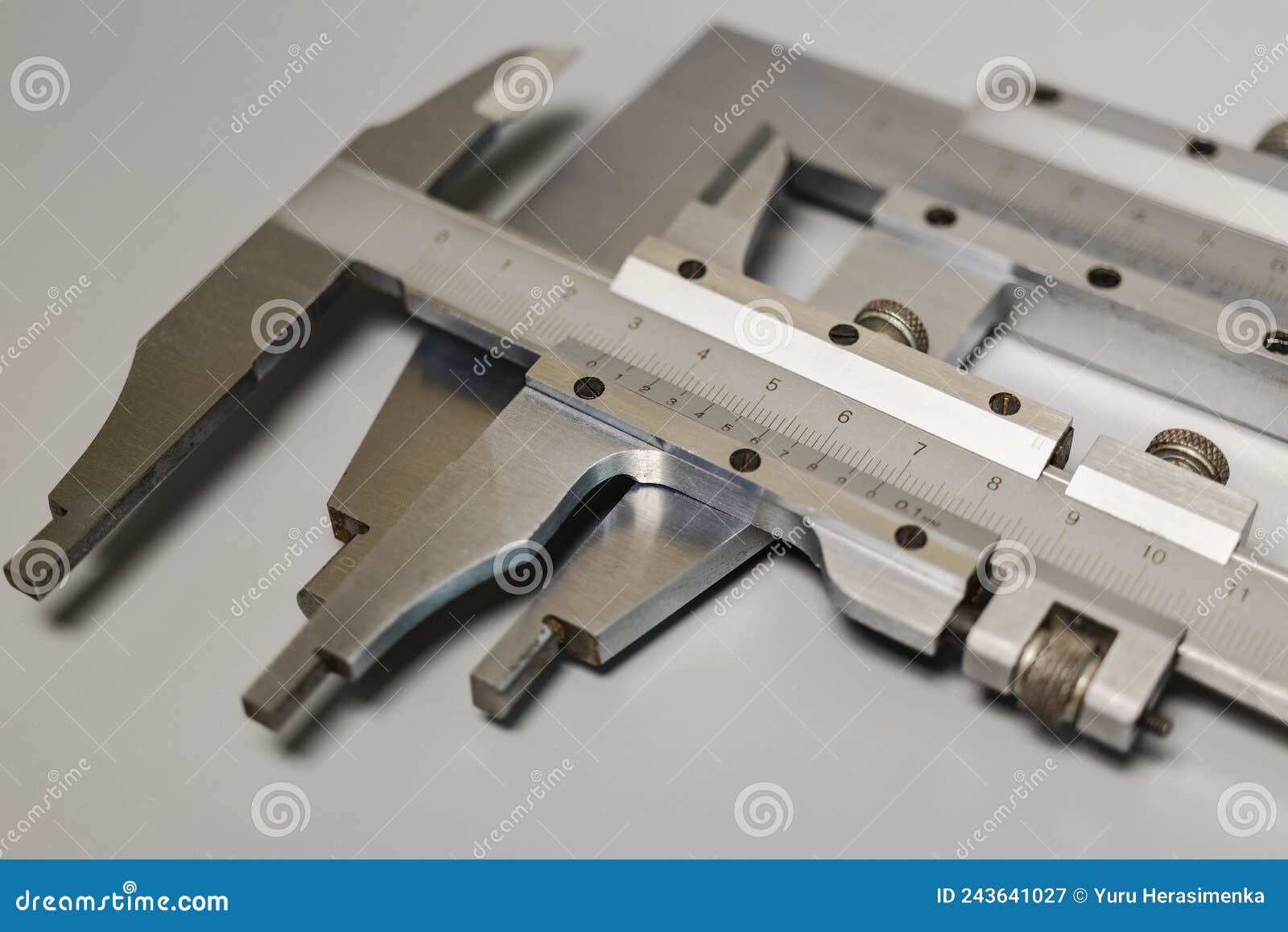 Caliper is a Highly Accurate Measurement Tool. the Exact Size of the ...