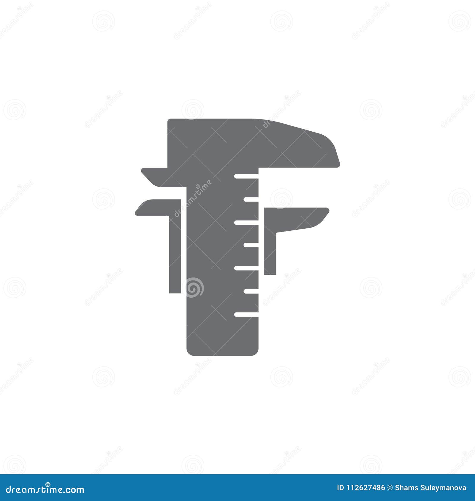 Caliper Icon. Simple Element Illustration. Caliper Symbol Design ...