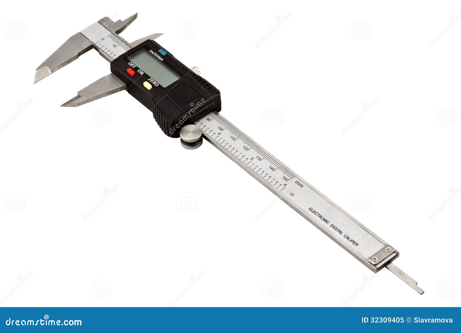 Caliper stock image. Image of gauge, micrometer, metal - 32309405