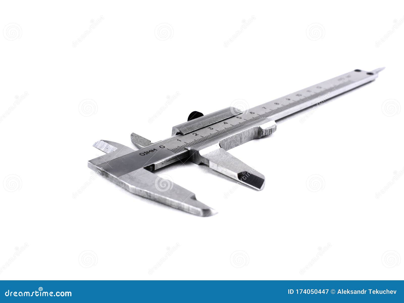 Caliper Measuring Tools Production Stock Image - Image of measure ...