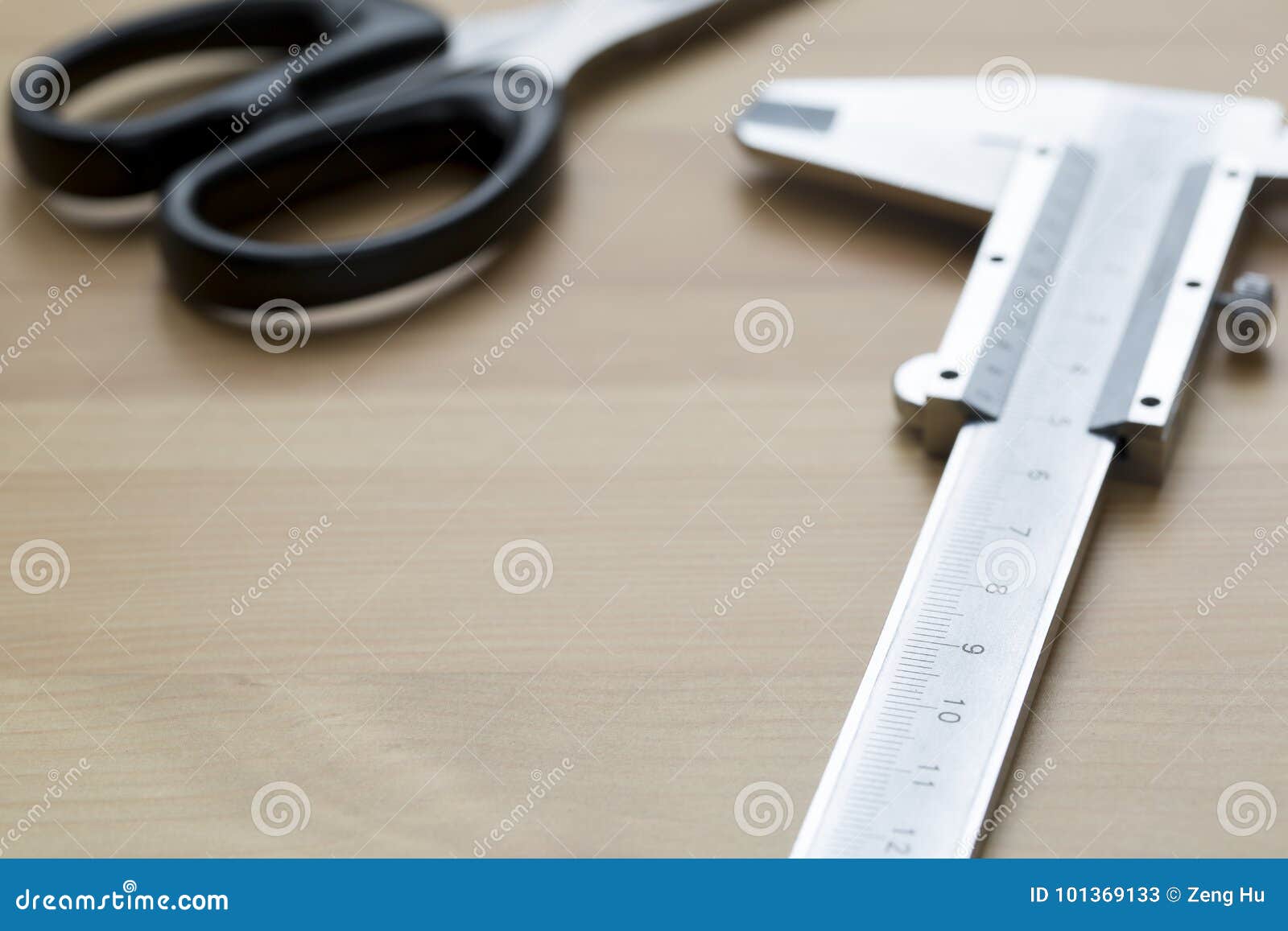 Caliper stock image. Image of engineer, instrument, metal - 101369133