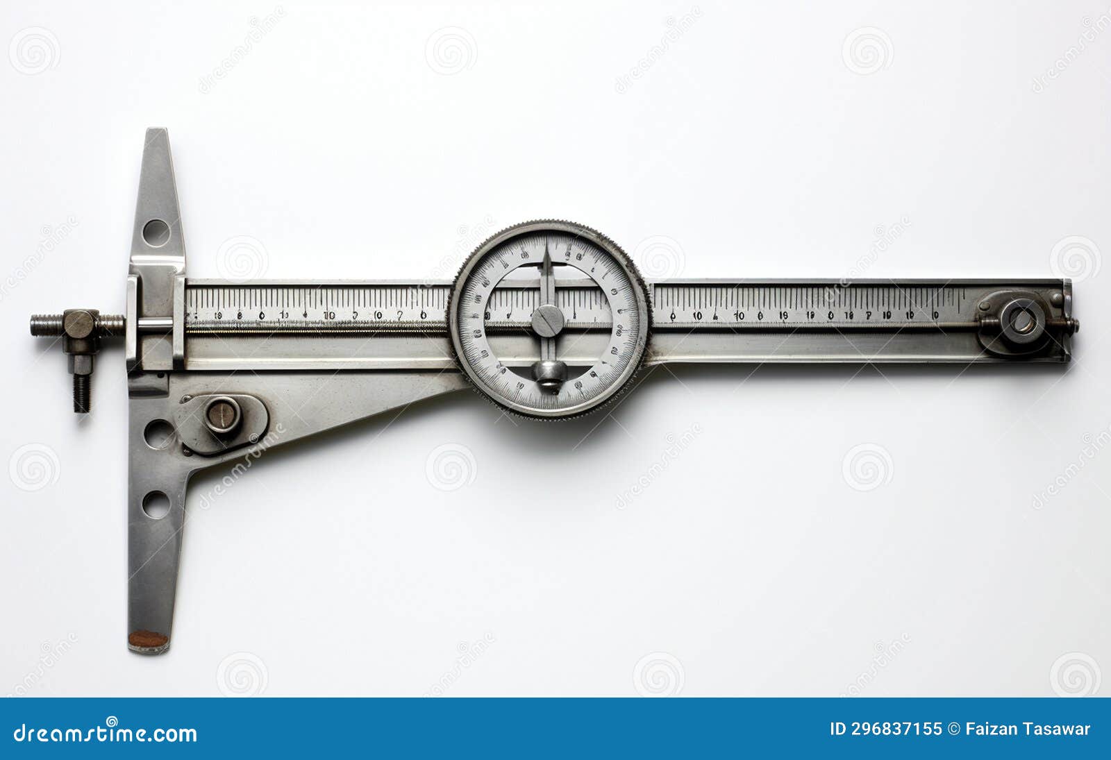 Caliper on a White Background -Generative Ai Stock Illustration ...