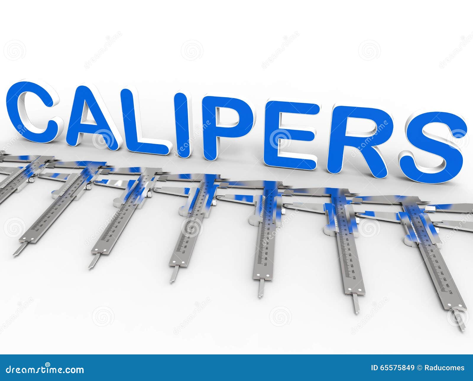 Calipers Vector Illustration | CartoonDealer.com #65851244
