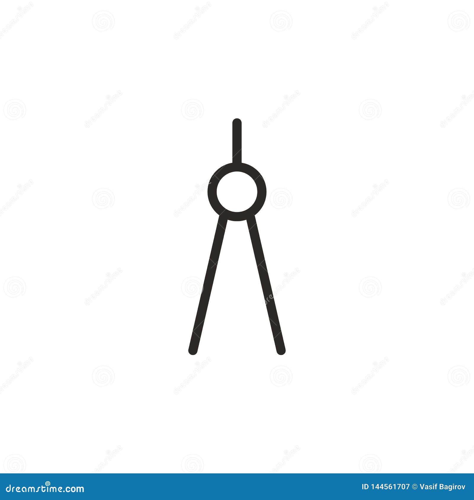 Calipers Mason Measure Vector Icon Element Of Design Tool For Mobile Concept And Web Apps