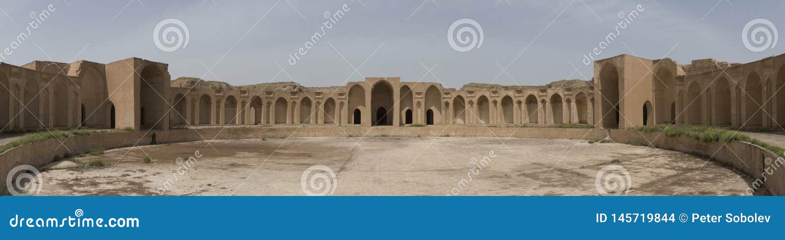 Caliphal Palace in Samarra, Iraq Stock Photo - Image of travel ...