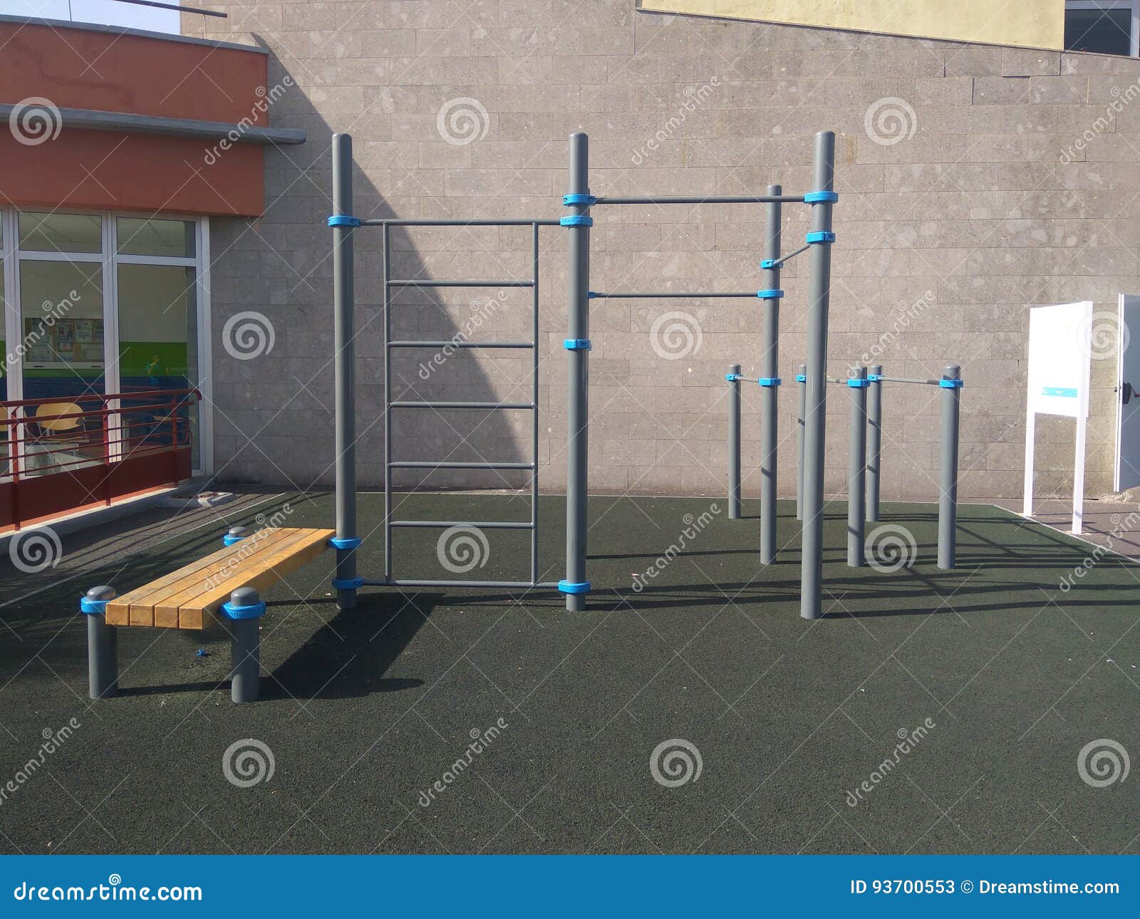 Calisthenics park 1 stock image. Image of sport, workout - 93700553