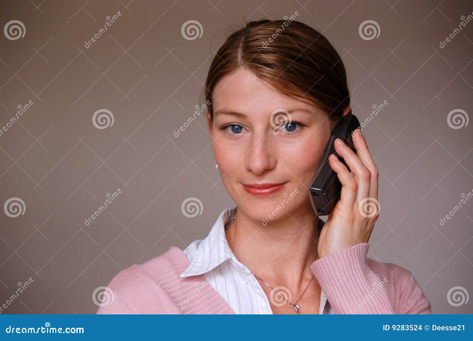 The Call 1 stock photo. Image of call, face, pretty, telephone - 9283524