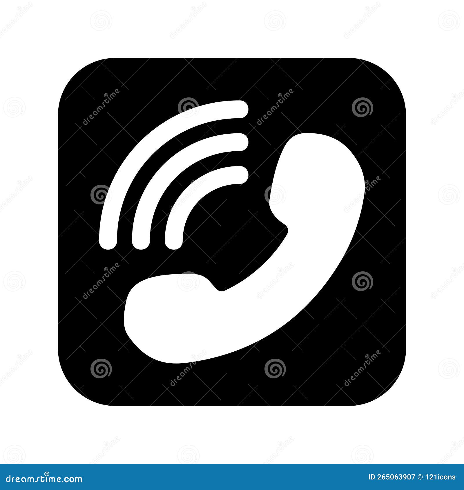 Call App, Caller Icon. Editable Vector Logo Stock Illustration ...