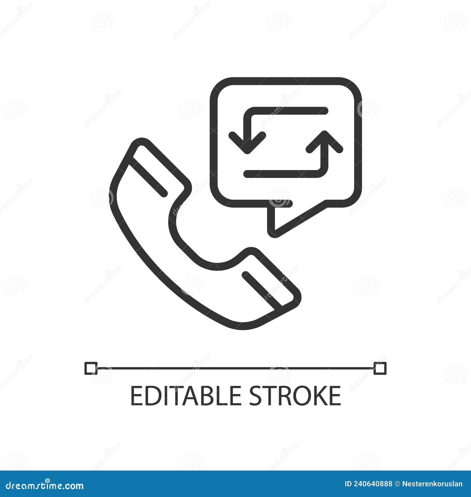 IVR Icon. Interactive Voice Responce Technology Symbol. Vector ...