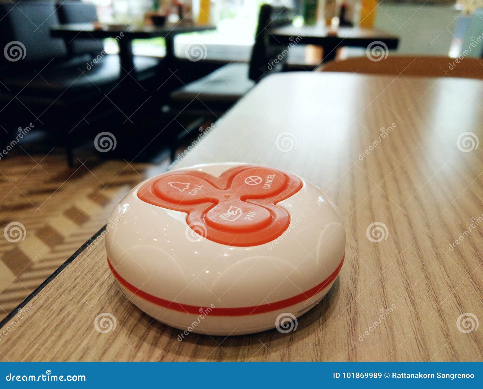 Call Bell on the Table in Restaurant Call for Service Stock Image ...