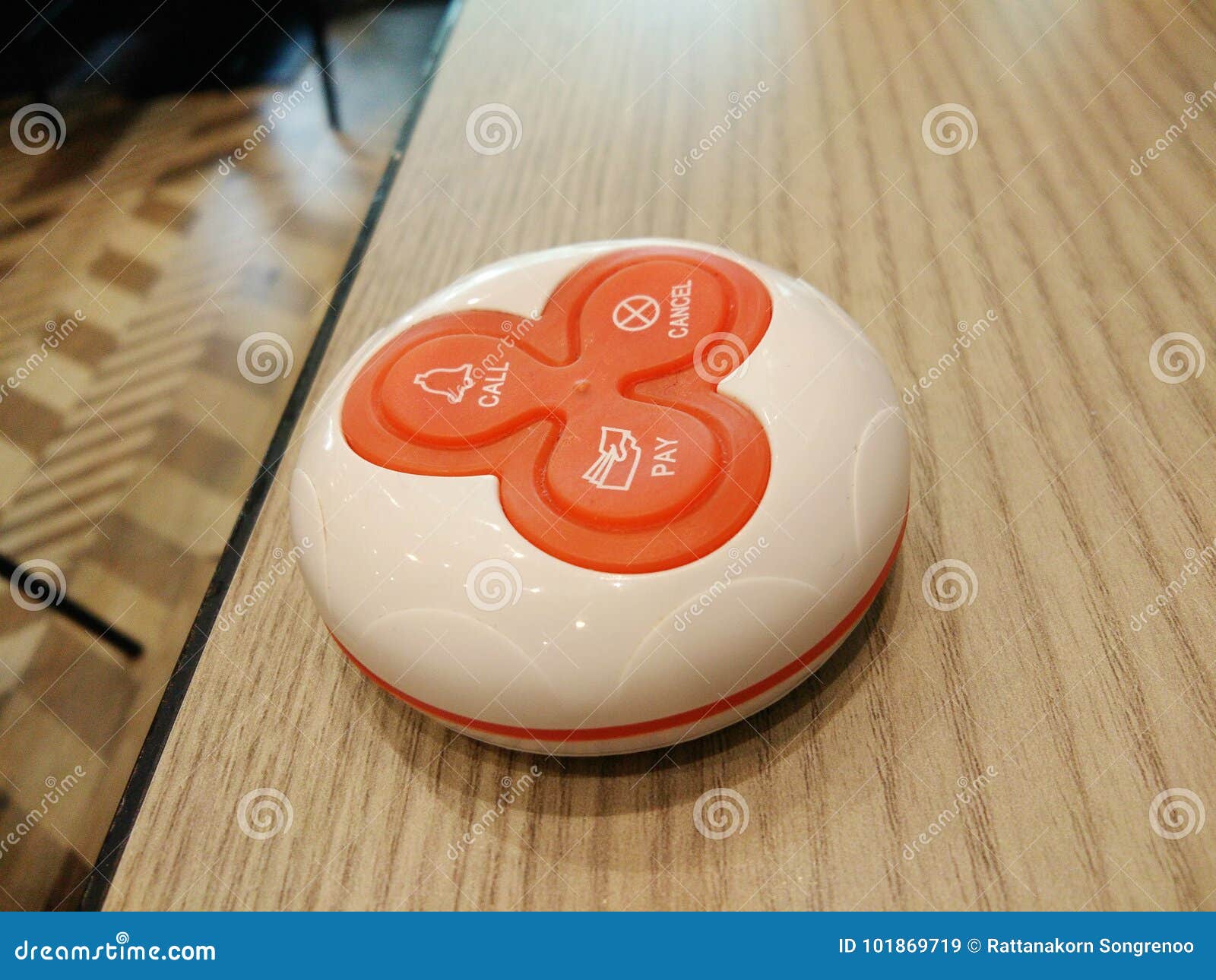 Call Bell on the Table in Restaurant Call for Service Stock Image ...