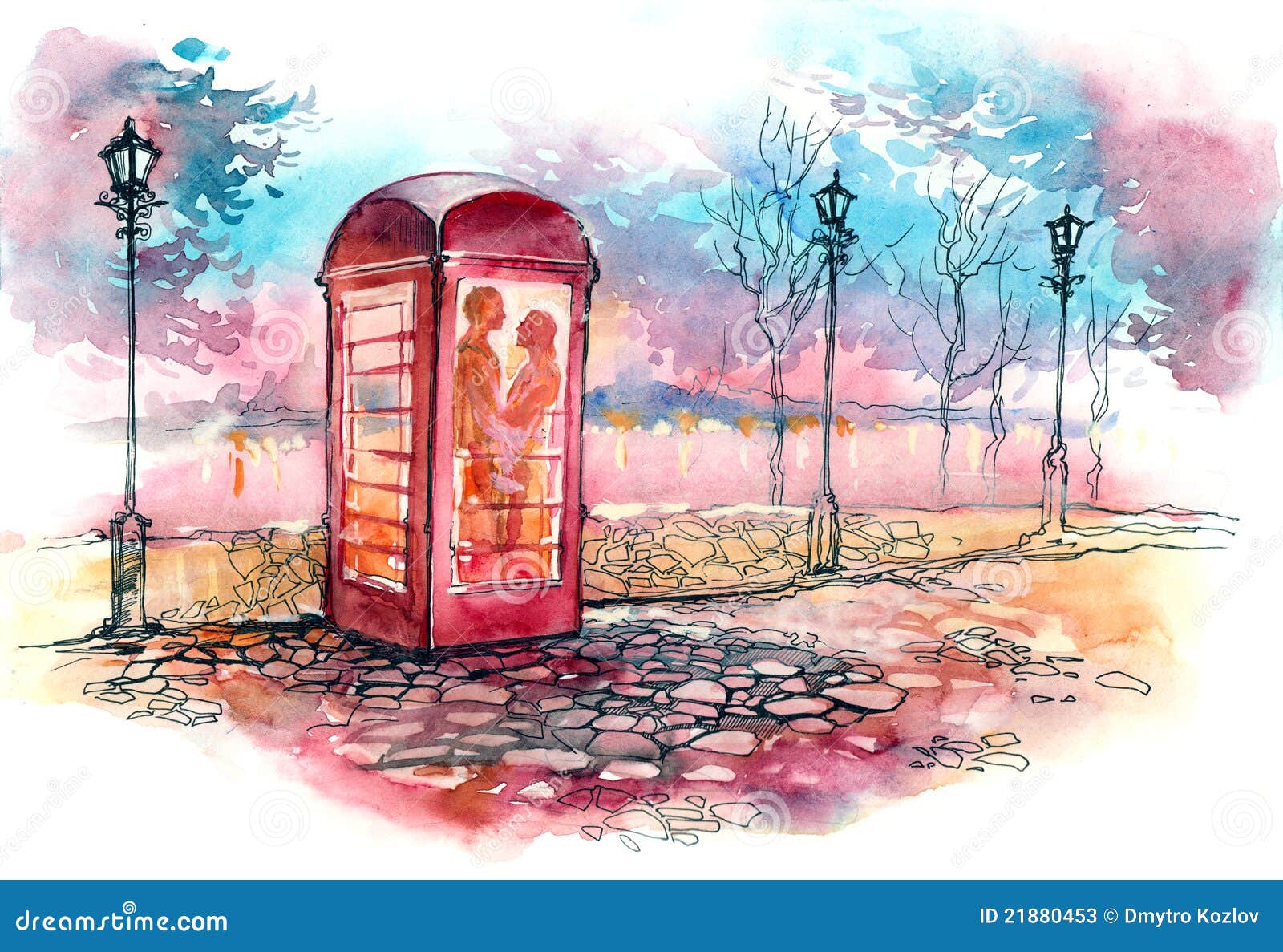 Call box stock illustration. Illustration of booth, desire - 21880453