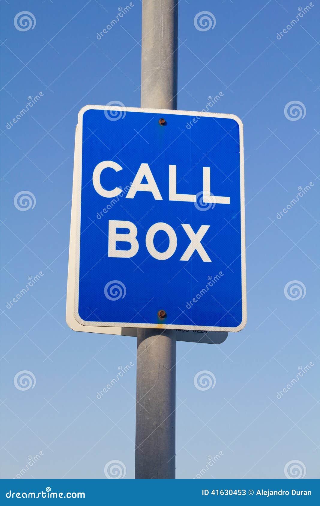 Call box sign stock image. Image of business, emergency - 41630453