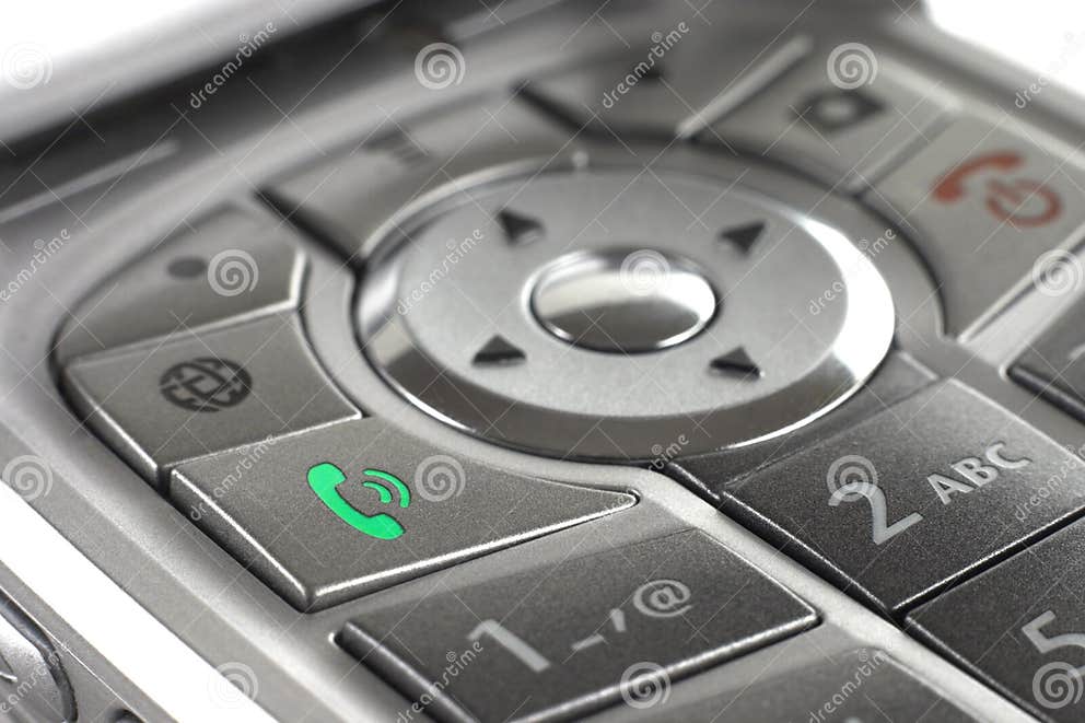 Call button stock image. Image of communicate, estabilish - 391541