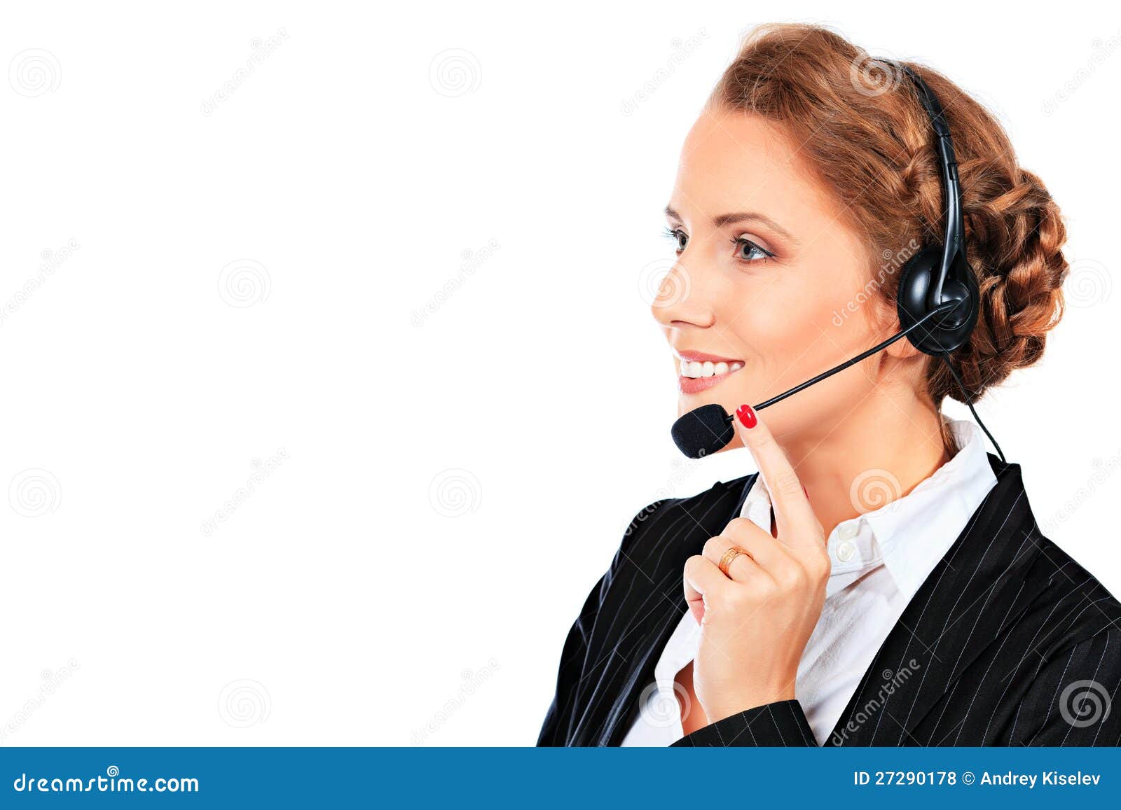 Call center stock photo. Image of helpdesk, isolated - 27290178