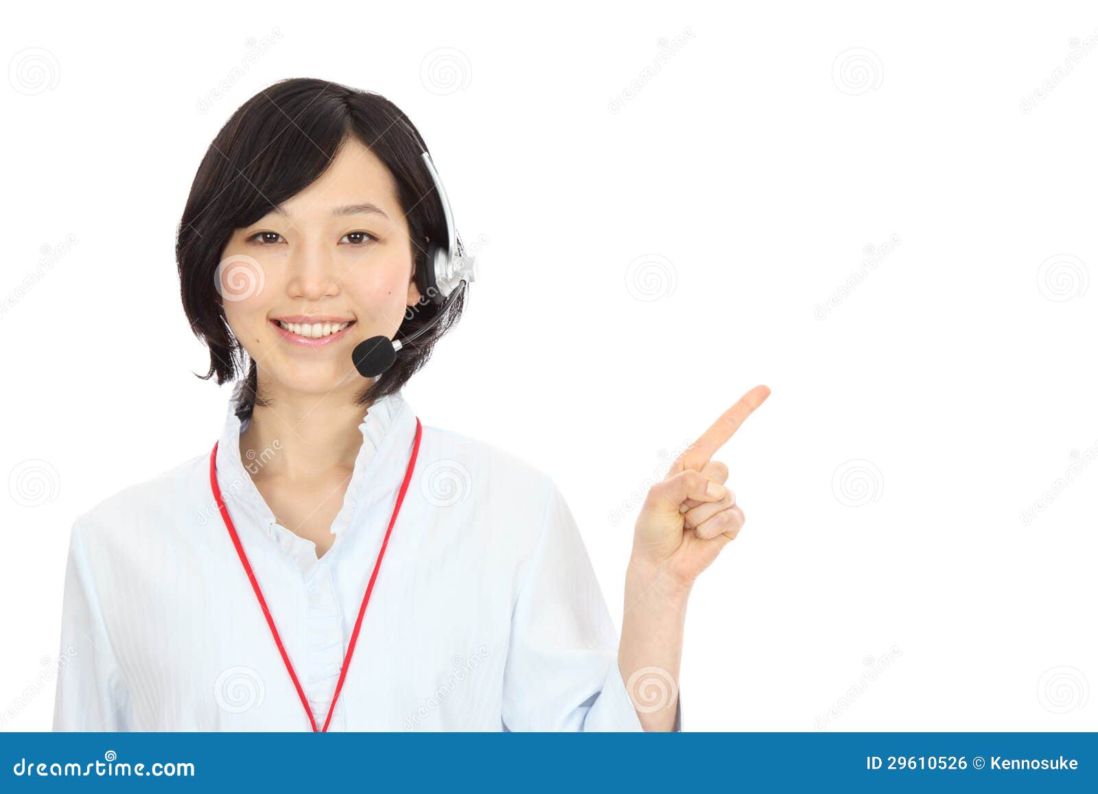 Call center stock photo. Image of businesswoman, isolated - 29610526