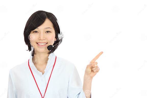 Call center stock photo. Image of businesswoman, isolated - 29610526