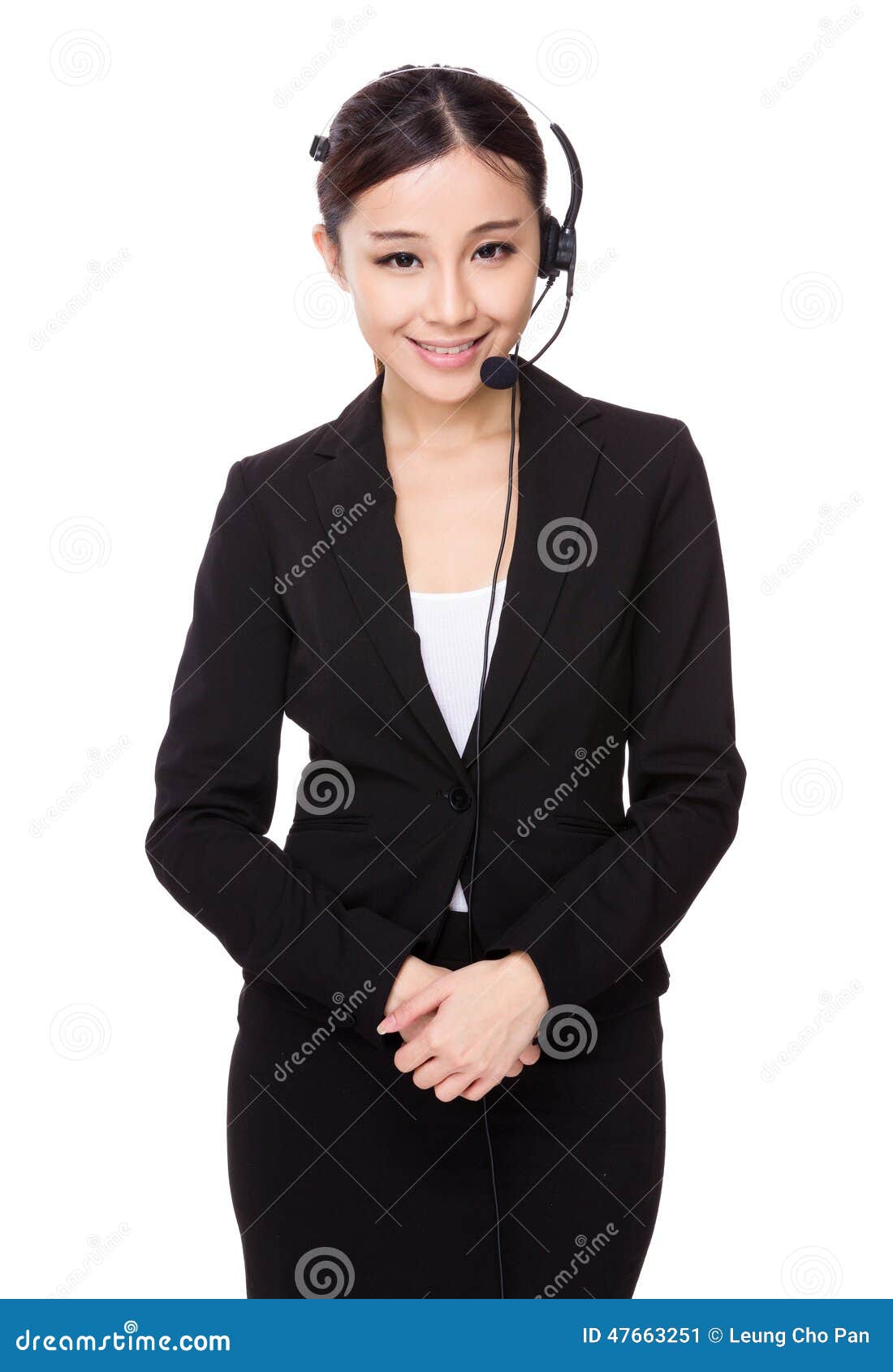 Call center agent stock image. Image of customer, center - 47663251