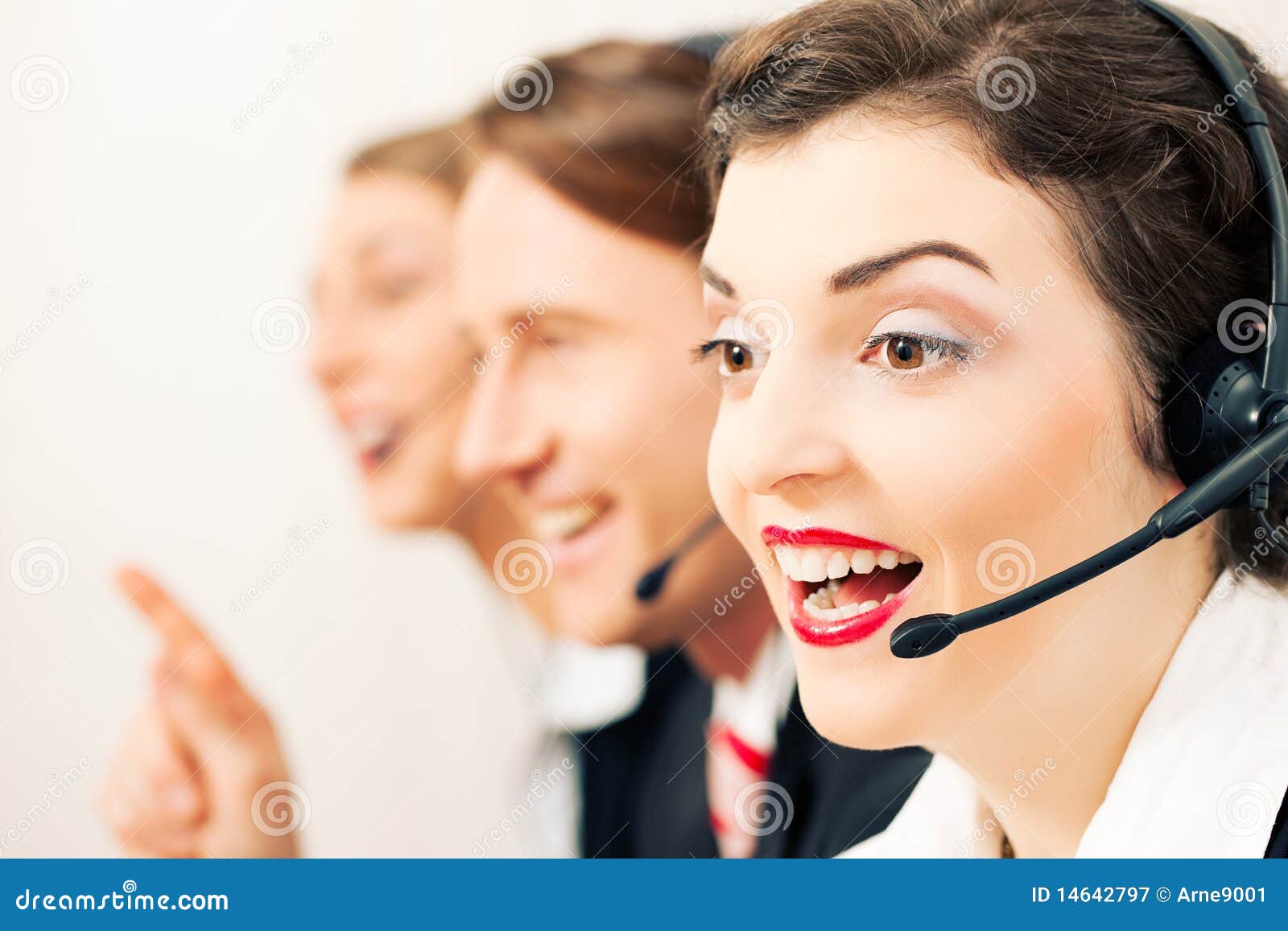 Call center agents stock image. Image of support, phone - 14642797