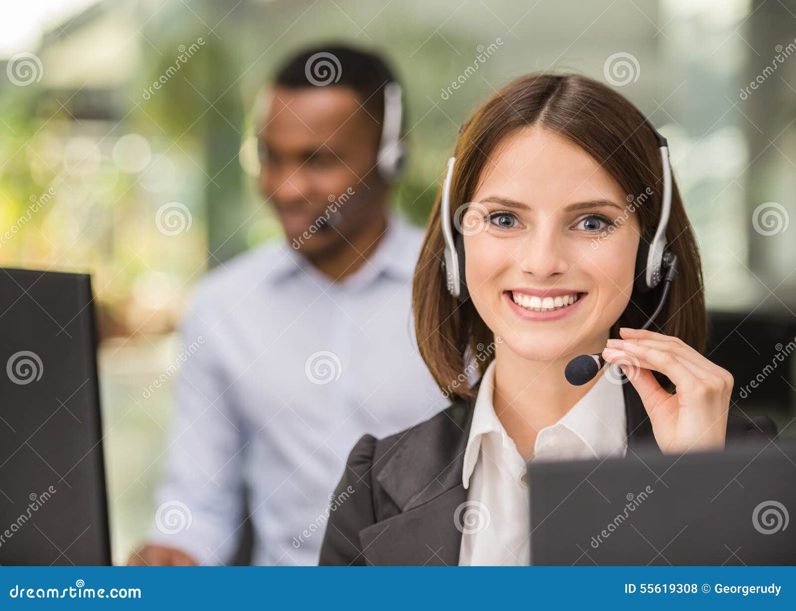 Call center stock photo. Image of desk, centre, consulting - 55619308