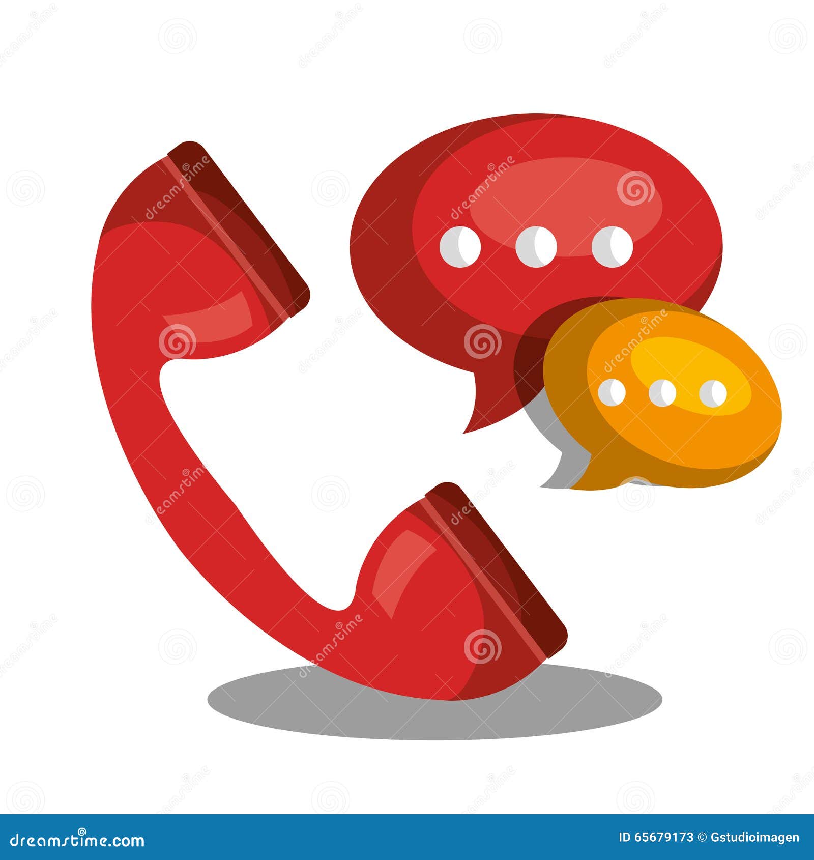 Call Center and Customer Service Stock Illustration - Illustration of ...