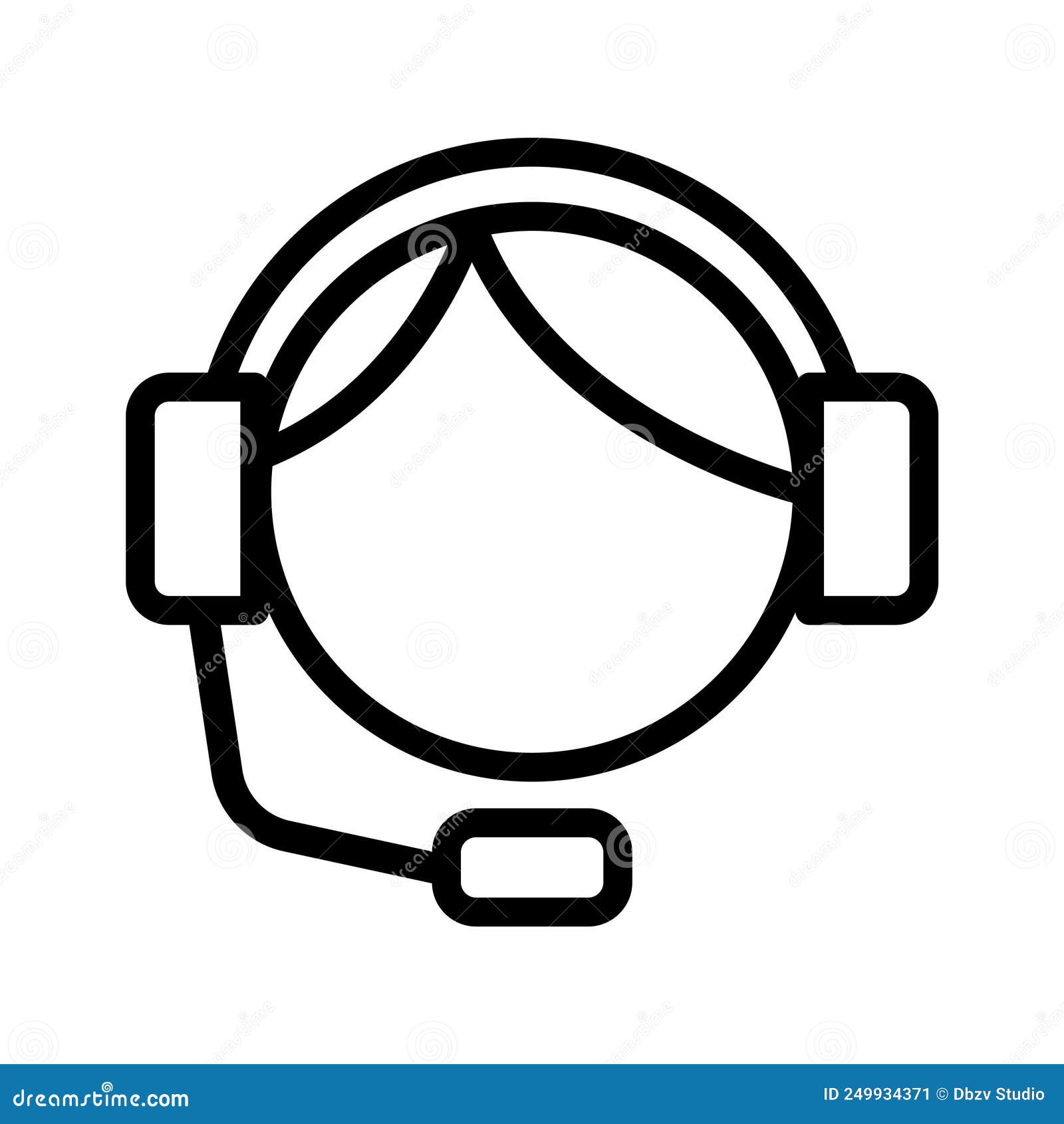 Call Center, Customer Service, Customer Support on White Background ...