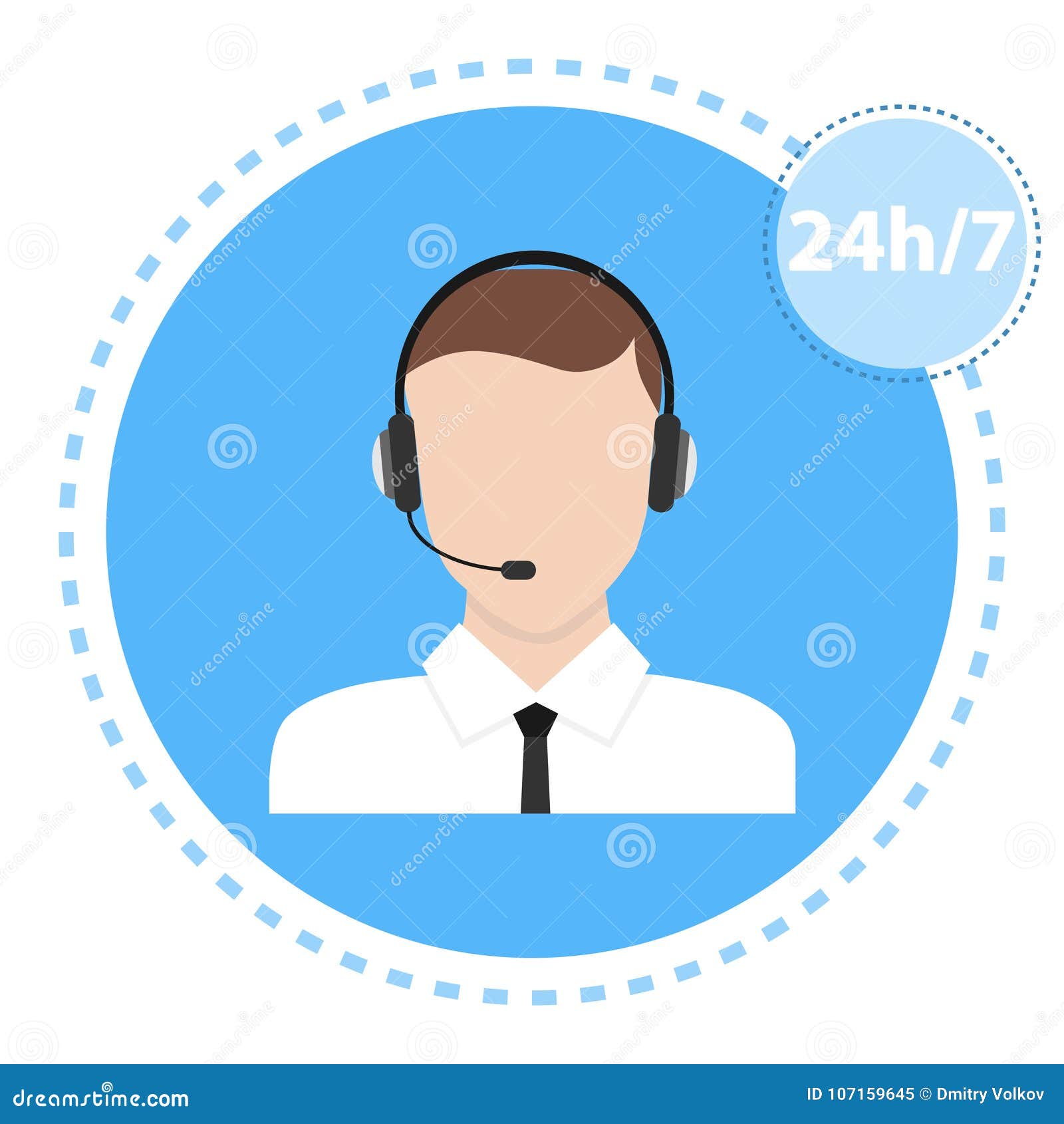 Call Center, Call Center Icon. the Concept of Call Center Operator ...