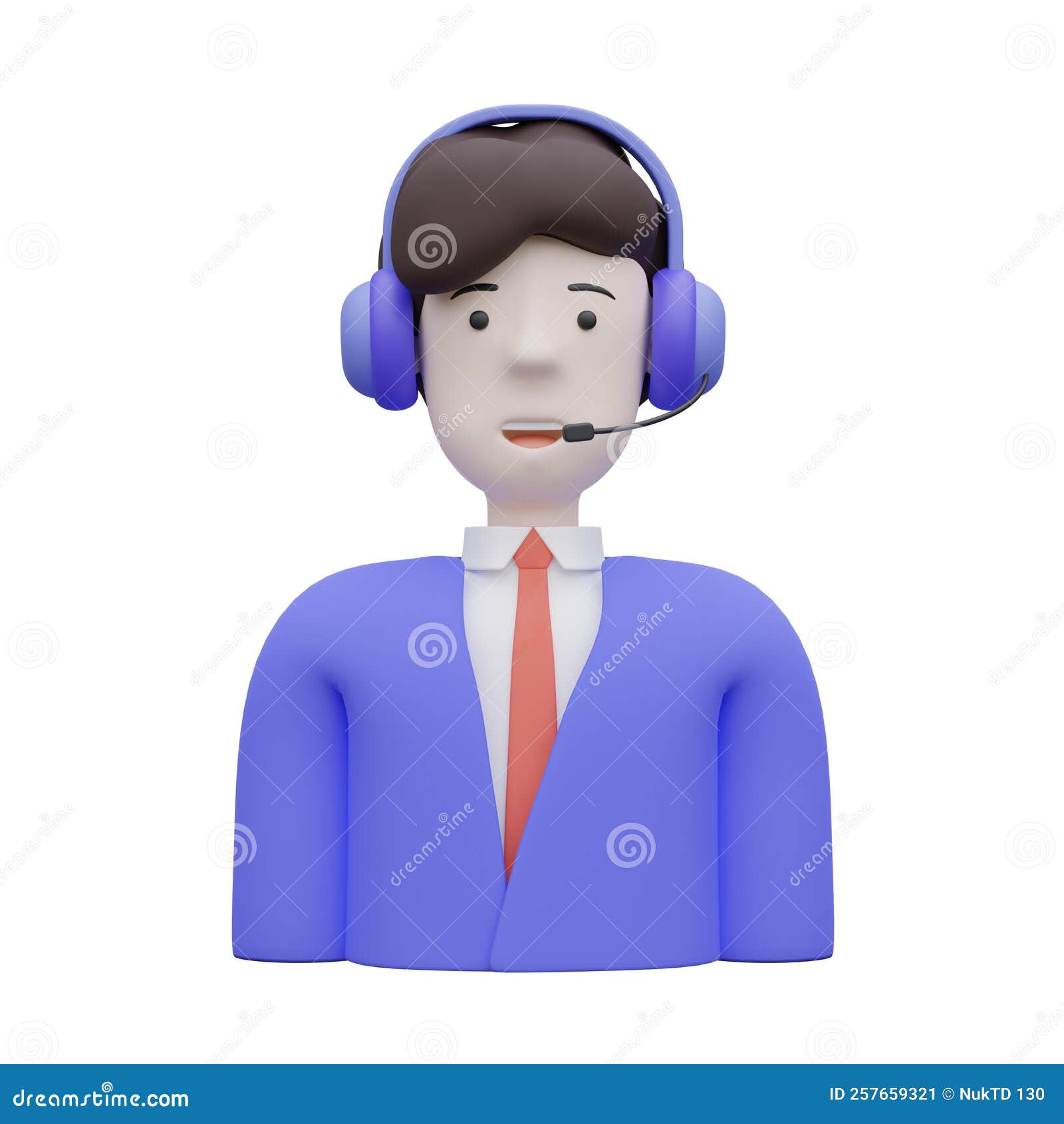 Call Center Icon 3d
