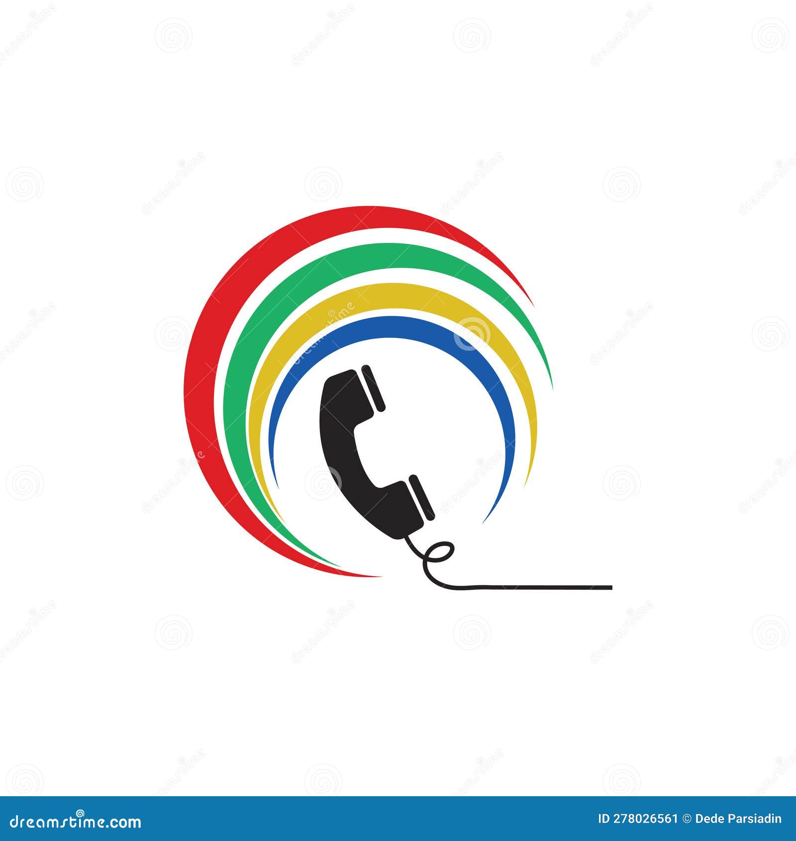 Call Center Logo Vector Illustration Design Template Stock Vector ...