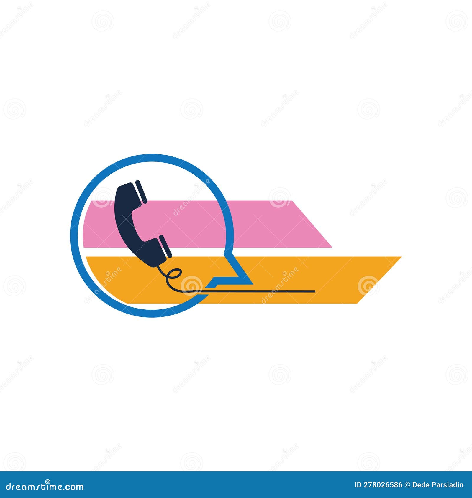 Call Center Logo Vector Illustration Design Template Stock Vector ...