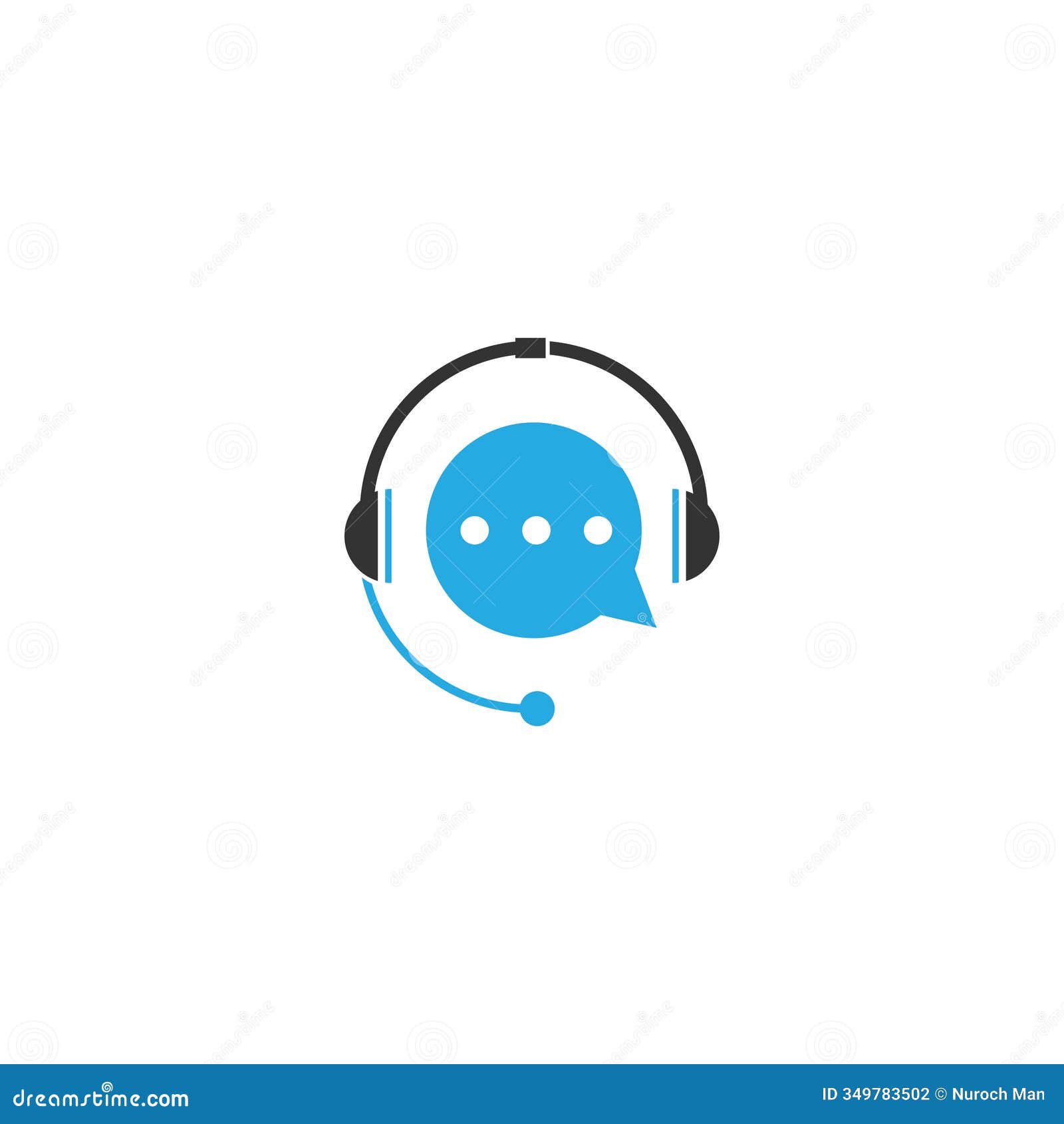 Call Center Logo Vector Illustration Design Template Stock Vector ...
