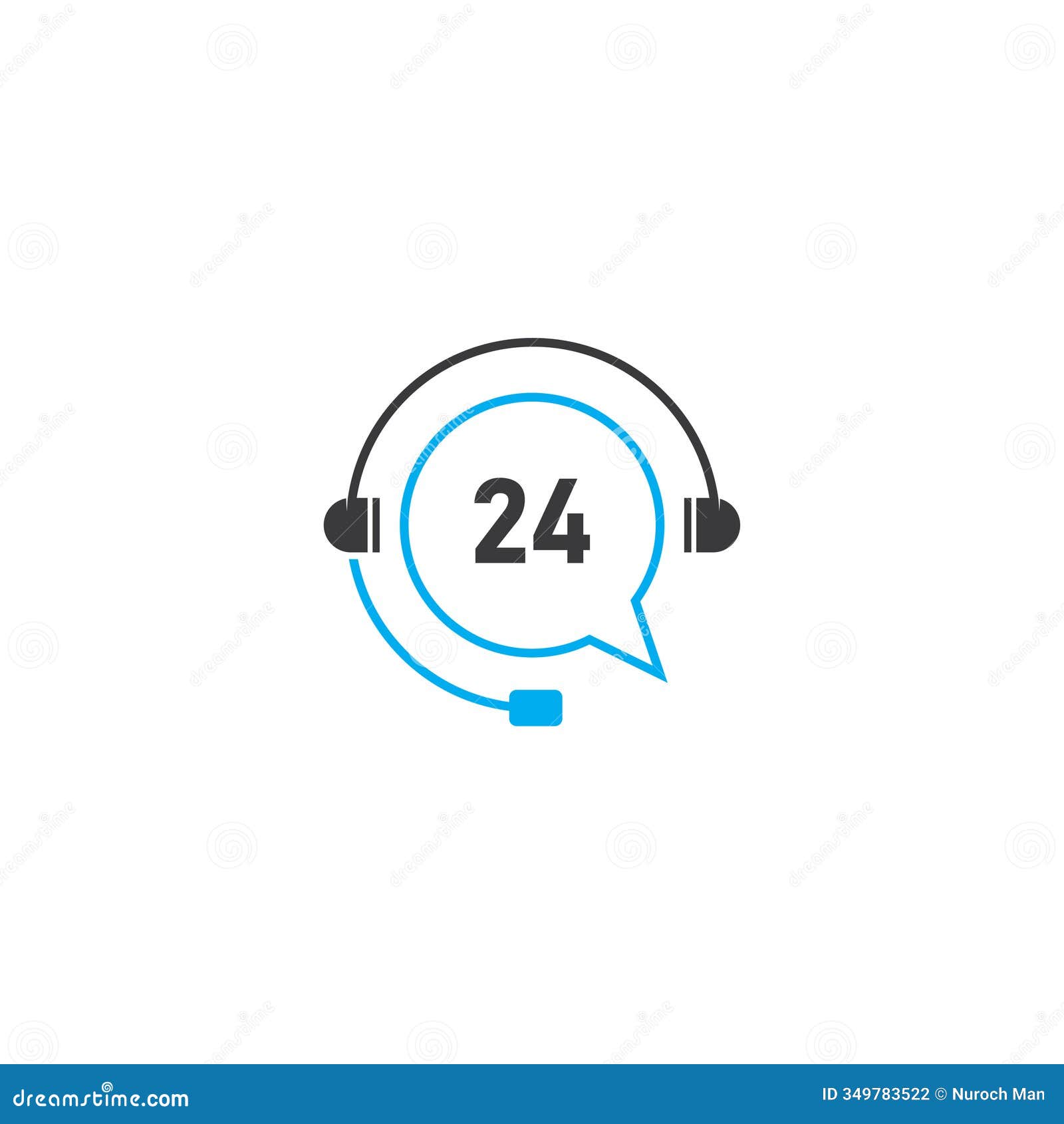 Call Center Logo Vector Illustration Design Template Stock Vector ...