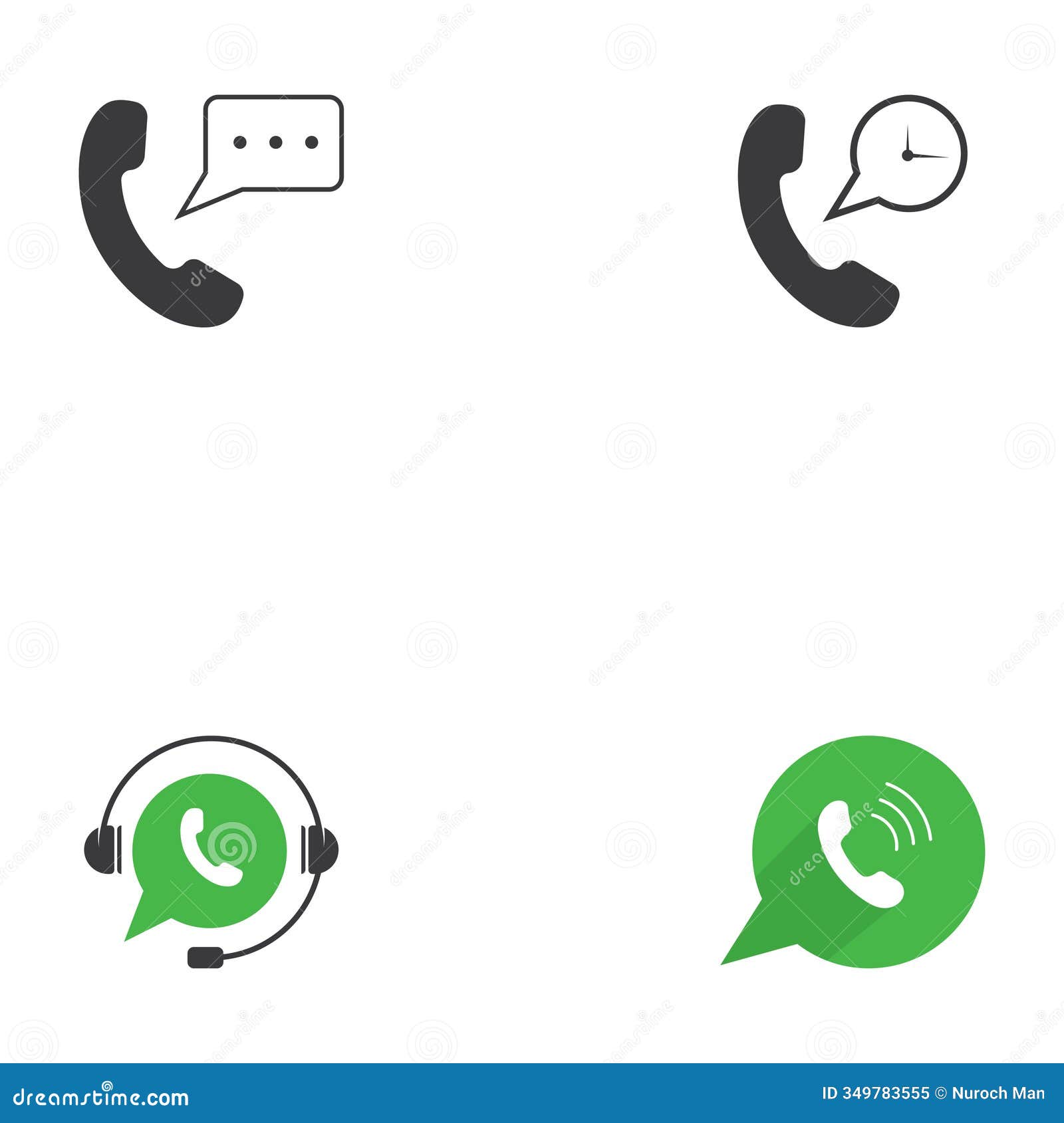 Call Center Logo Vector Illustration Design Template Stock Vector ...