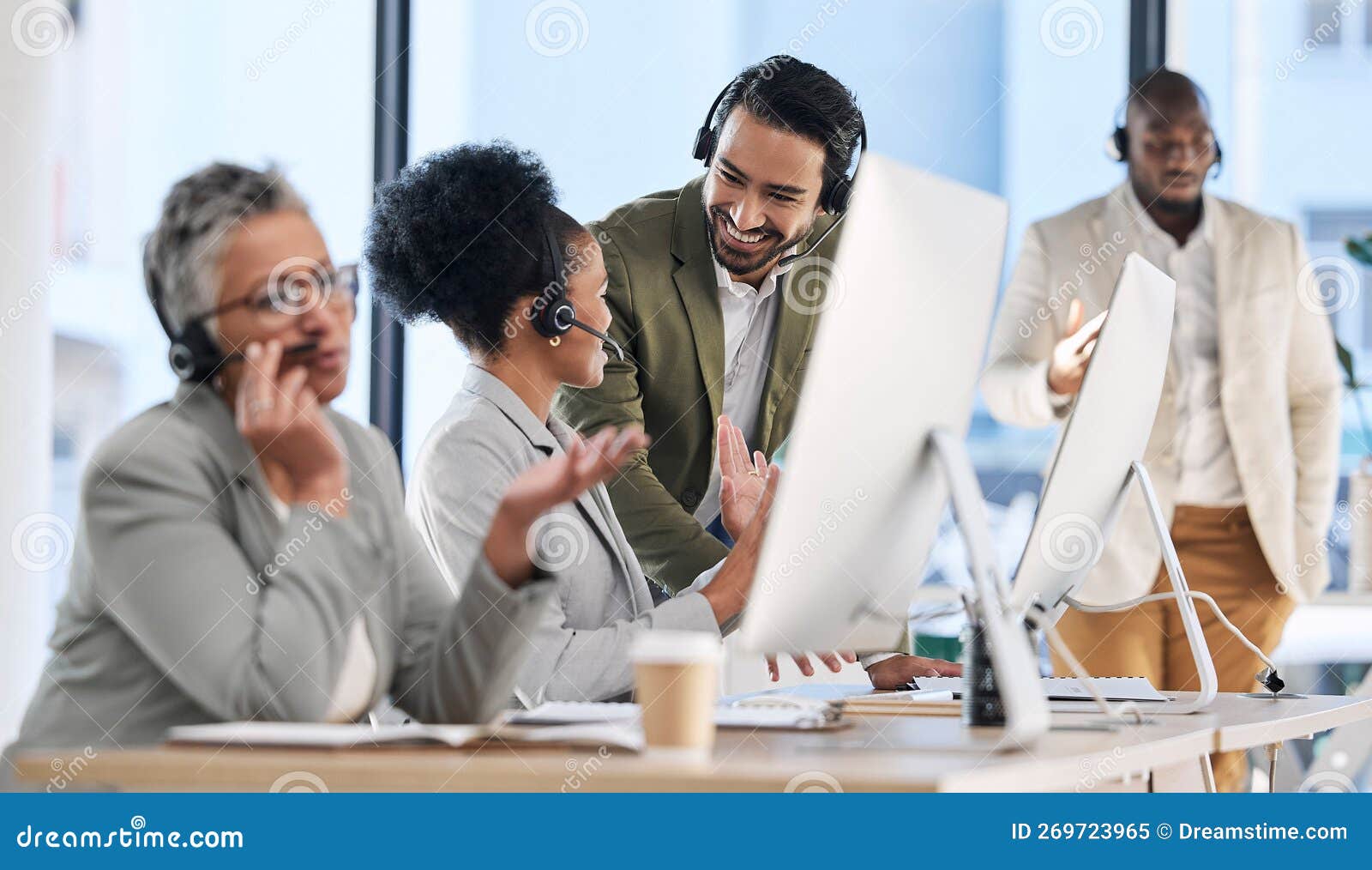 Call Center, Office Training and People Manager with Telemarketing ...