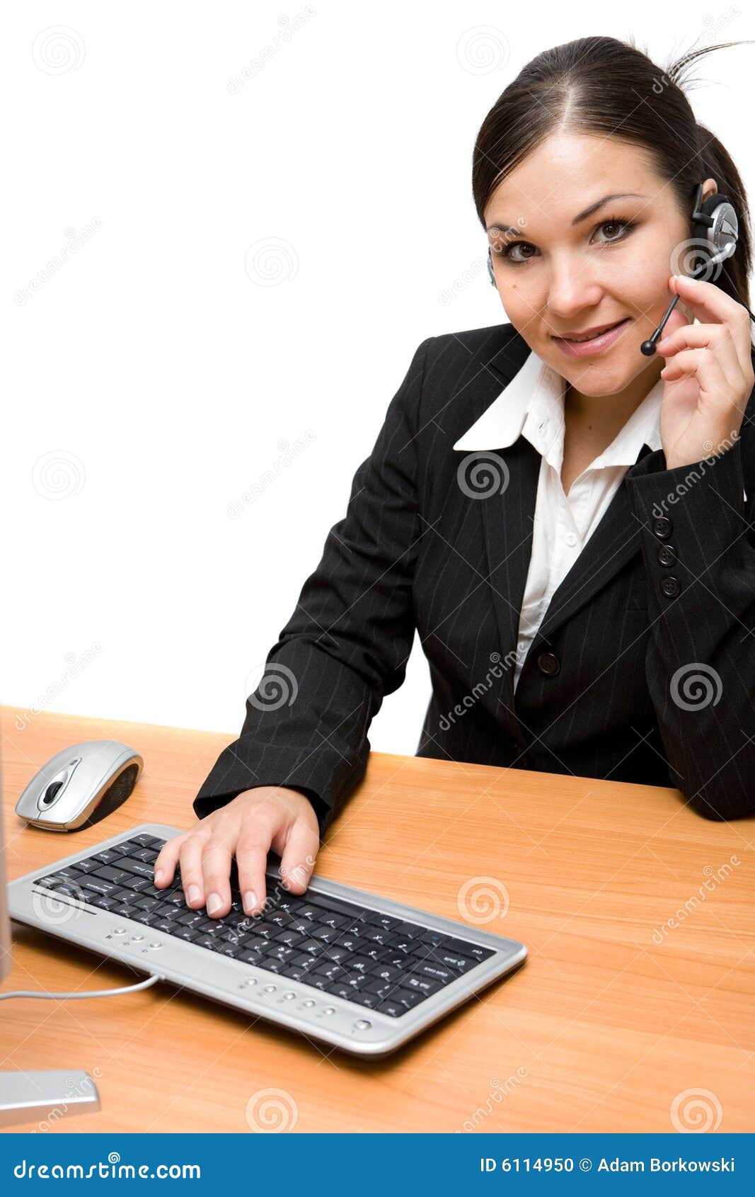 Call Center Operator Picture. Image: 6114950