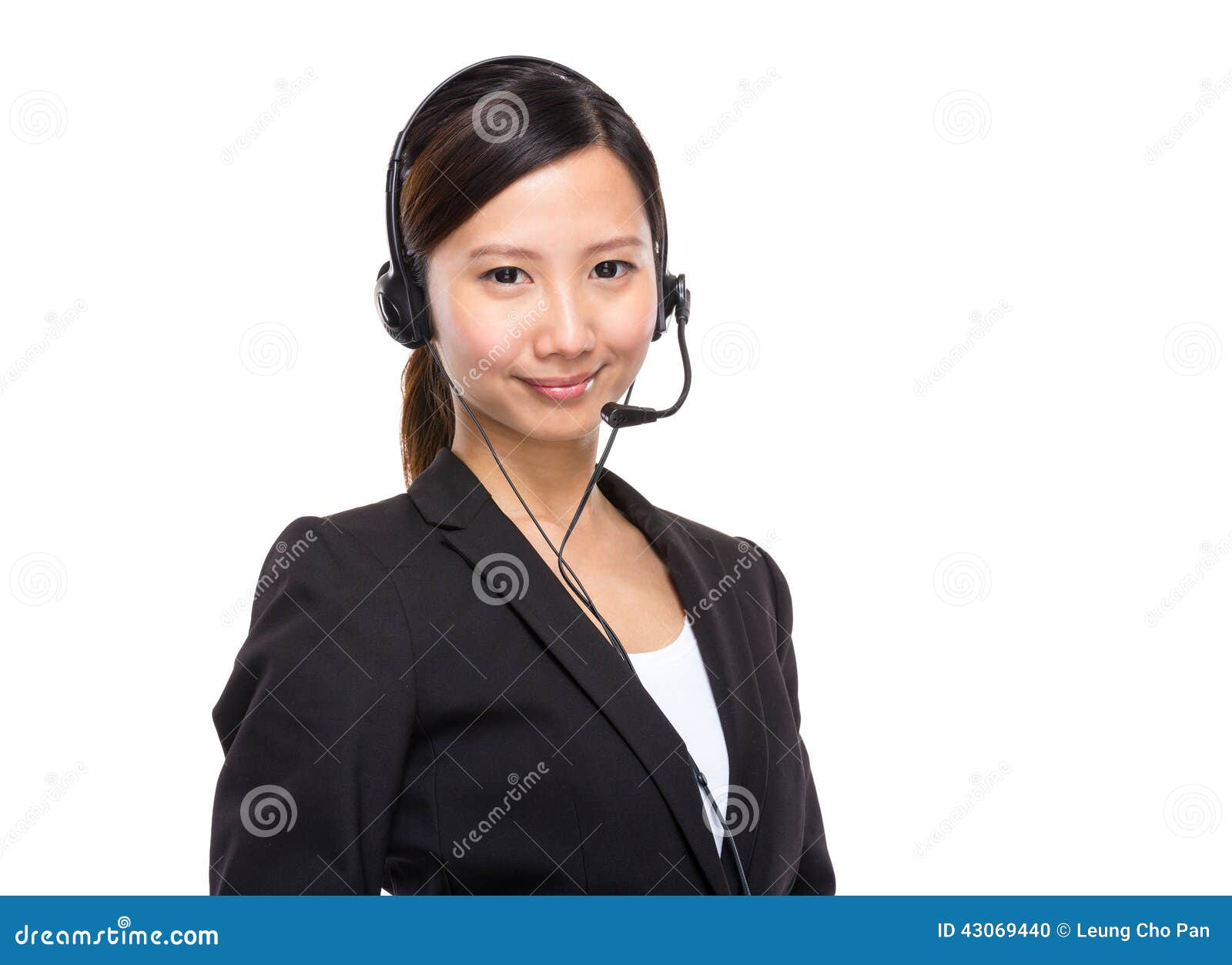 Call center operator stock photo. Image of headset, desk - 43069440