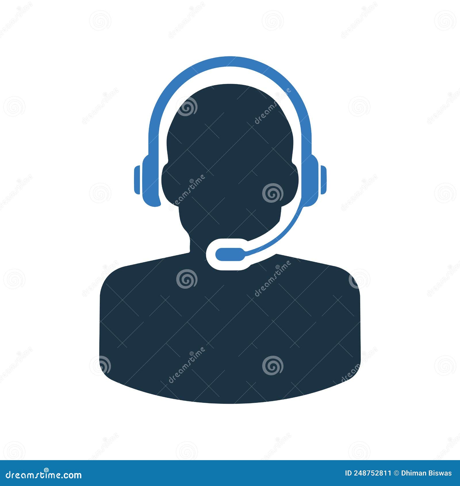 Call Center, Phone Operator, Support Chat, Emergency Service Icon ...