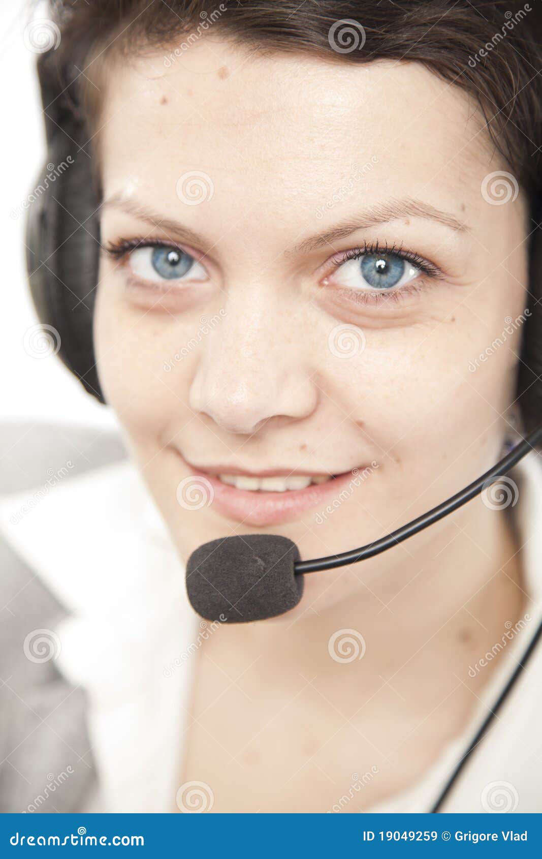 Call center portrait stock image. Image of scene, engineering - 19049259