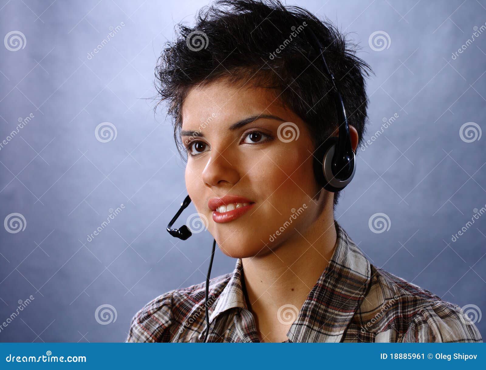Call center representative stock image. Image of real - 18885961