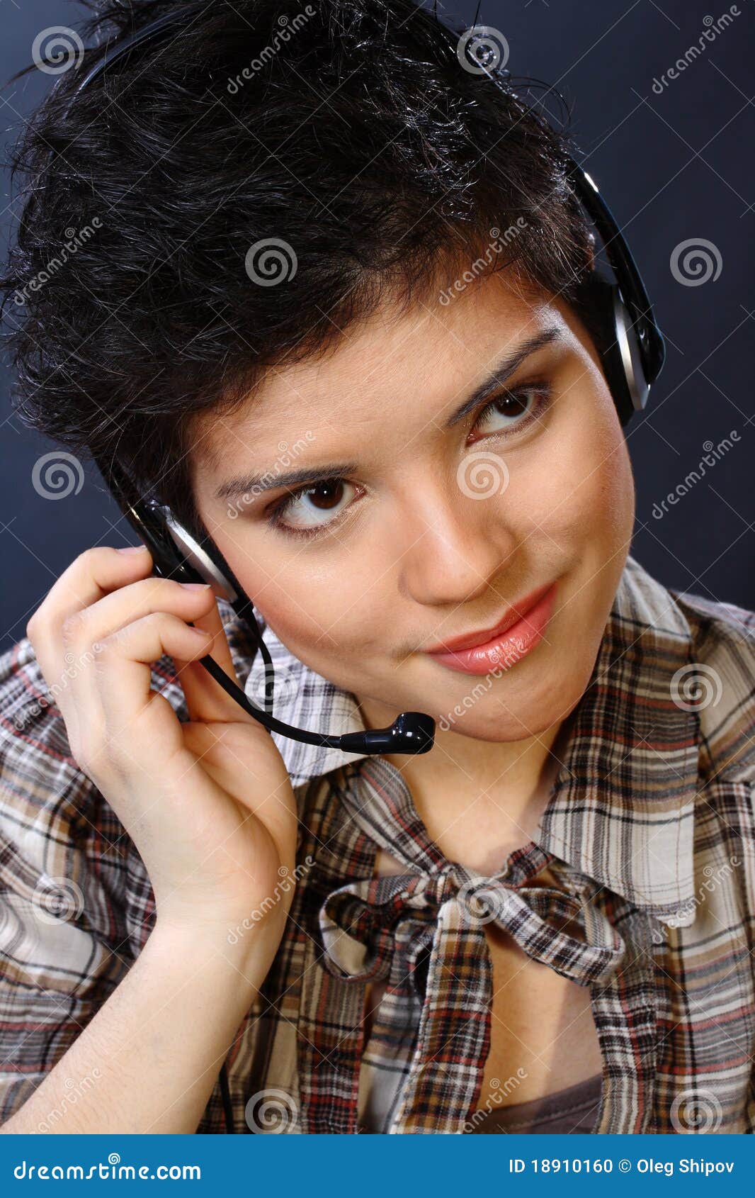 Call center representative stock photo. Image of operator - 18910160