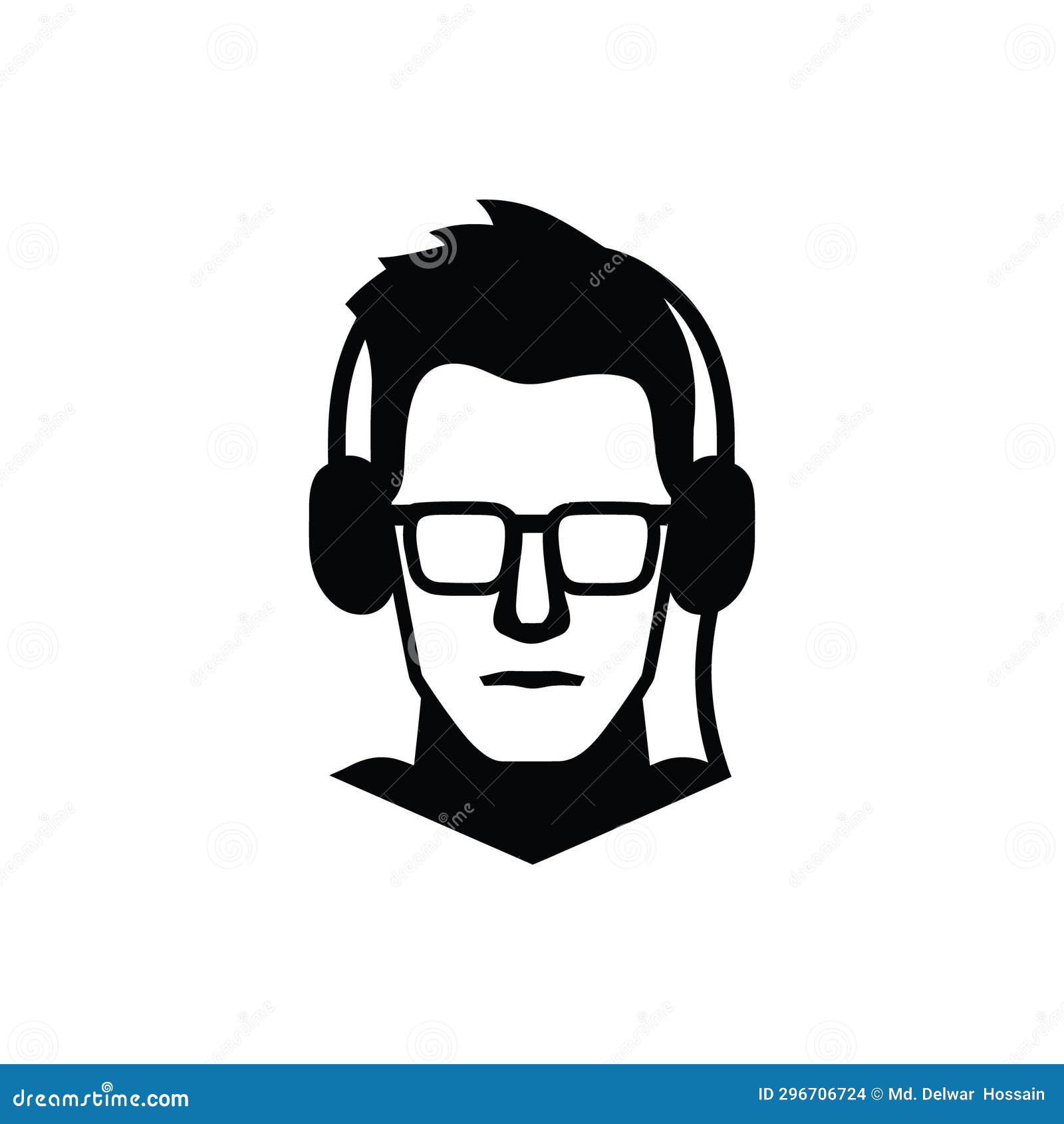 Call Center Representative Icon Stock Vector - Illustration of phone ...