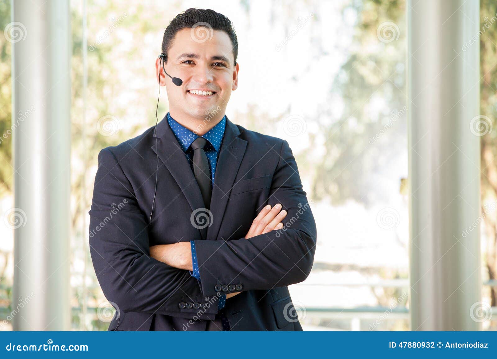 Call center representative stock photo. Image of space - 47880932