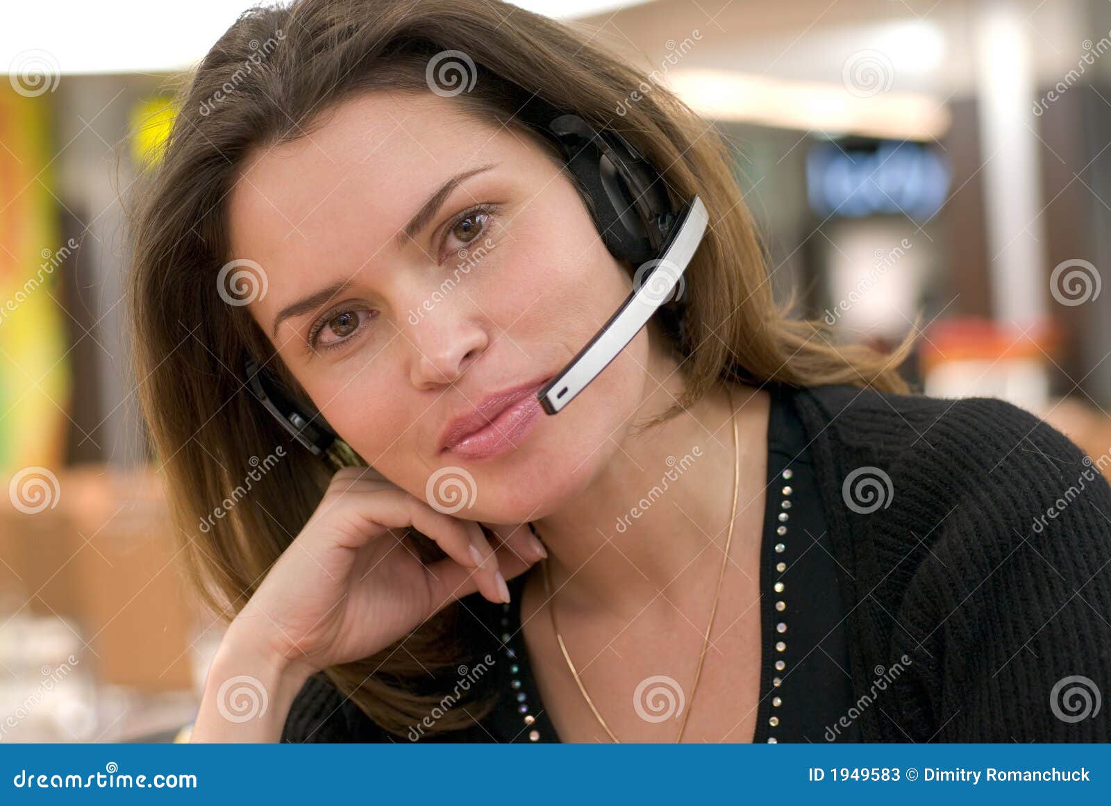 Call center secretary stock image. Image of girls, manual - 1949583