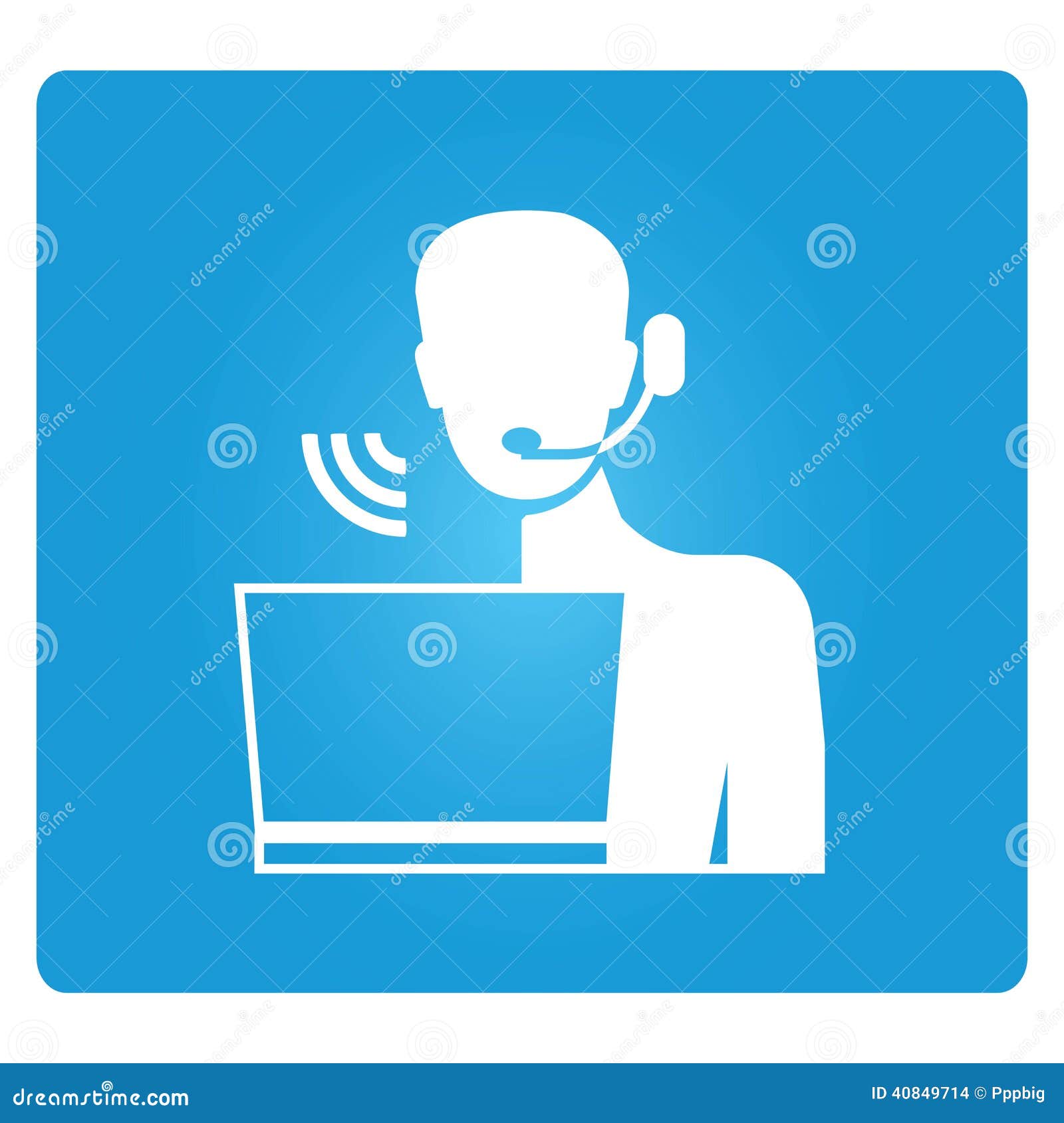 Call center stock illustration. Illustration of contact - 40849714