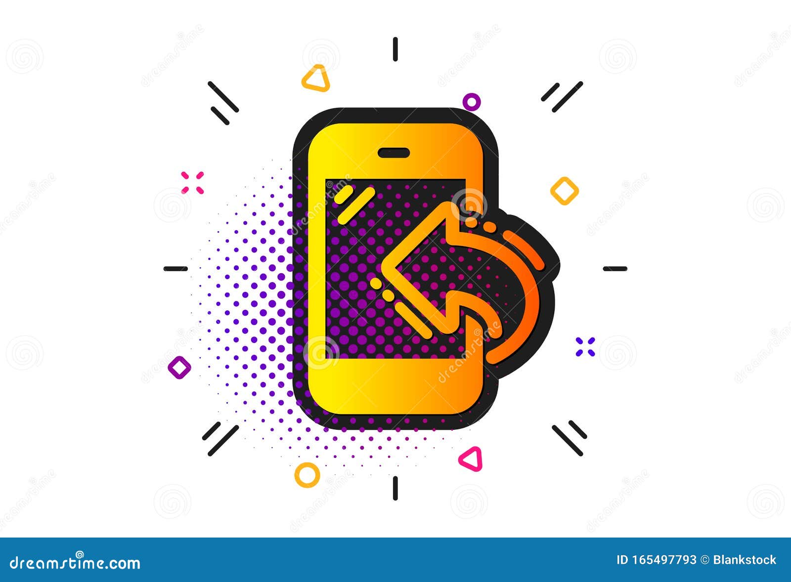 Call Center Service Icon Incoming Phone Call Sign Vector Stock Vector