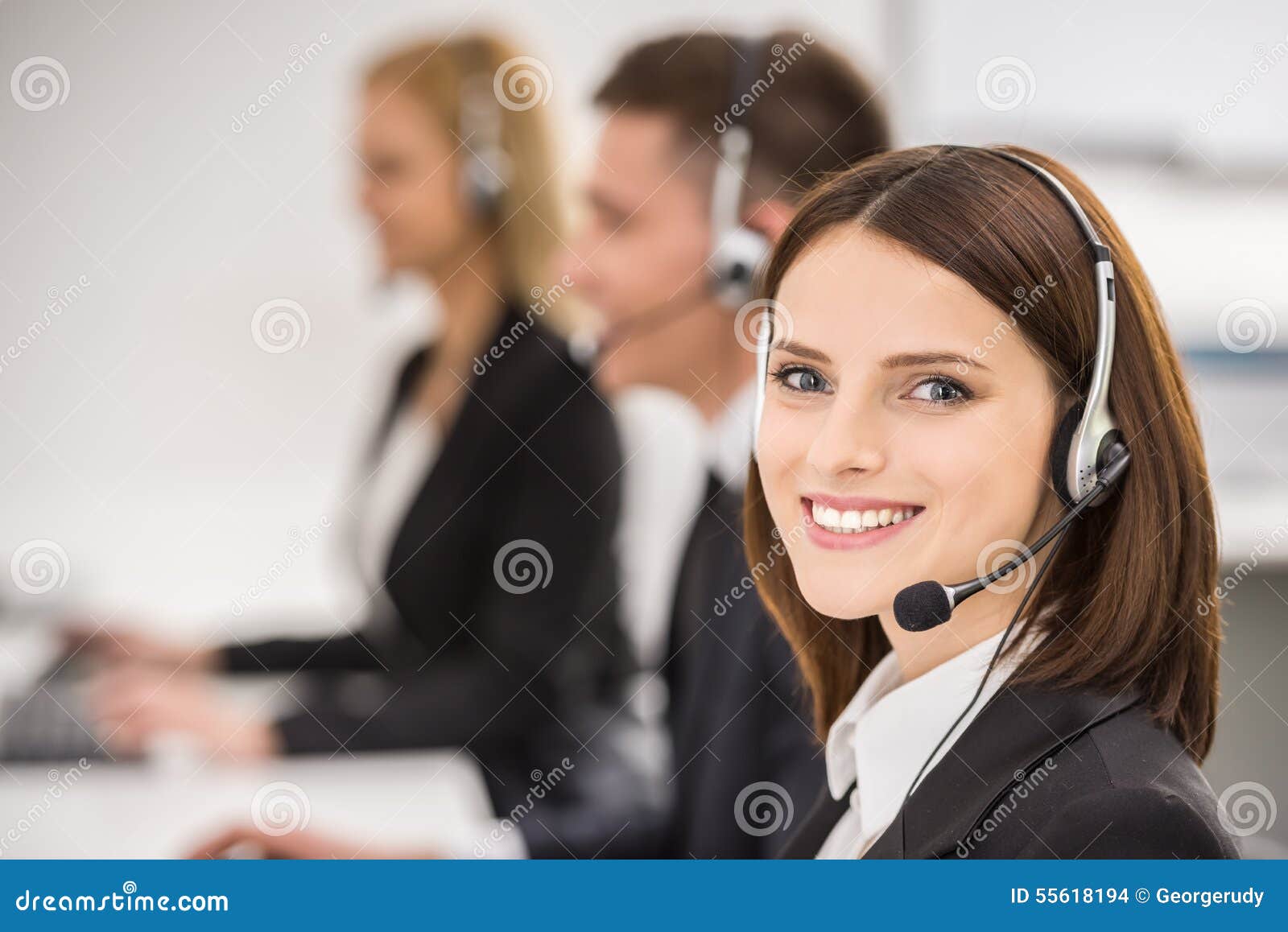 Call center stock photo. Image of person, centre, consulting - 55618194