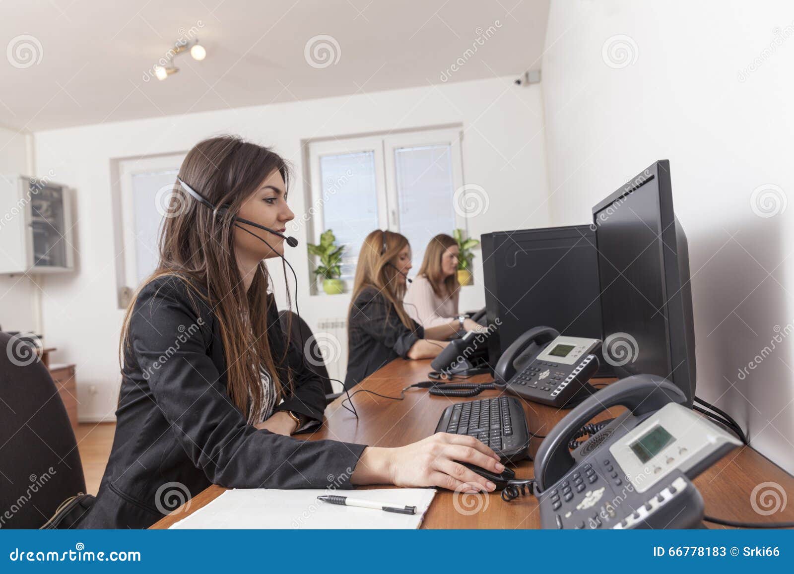 Call center support stock image. Image of corporate, call - 66778183