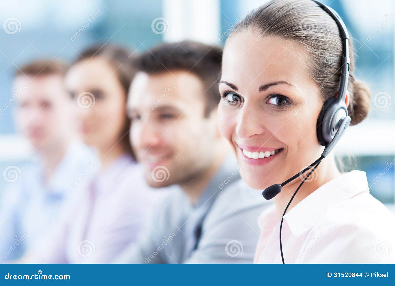 Call Center Information Royalty-Free Stock Photography | CartoonDealer ...
