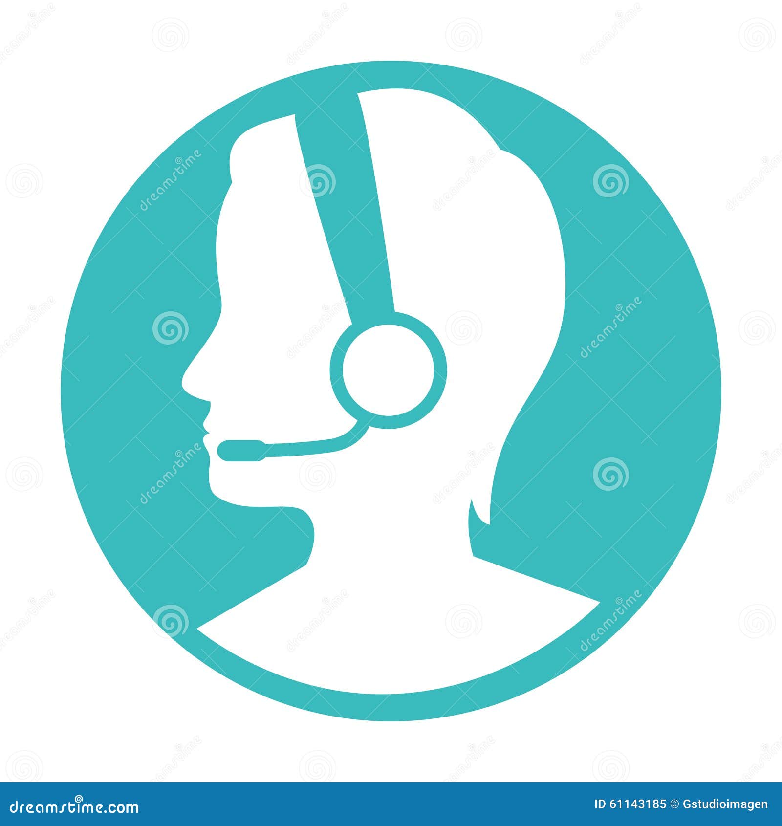Call Center and Technical Support Stock Vector - Illustration of ...