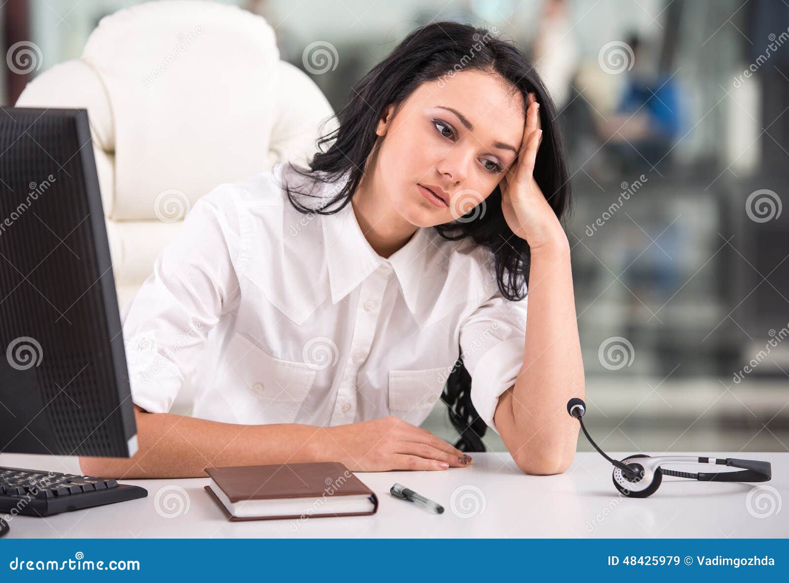 Call center stock image. Image of headset, call, help - 48425979